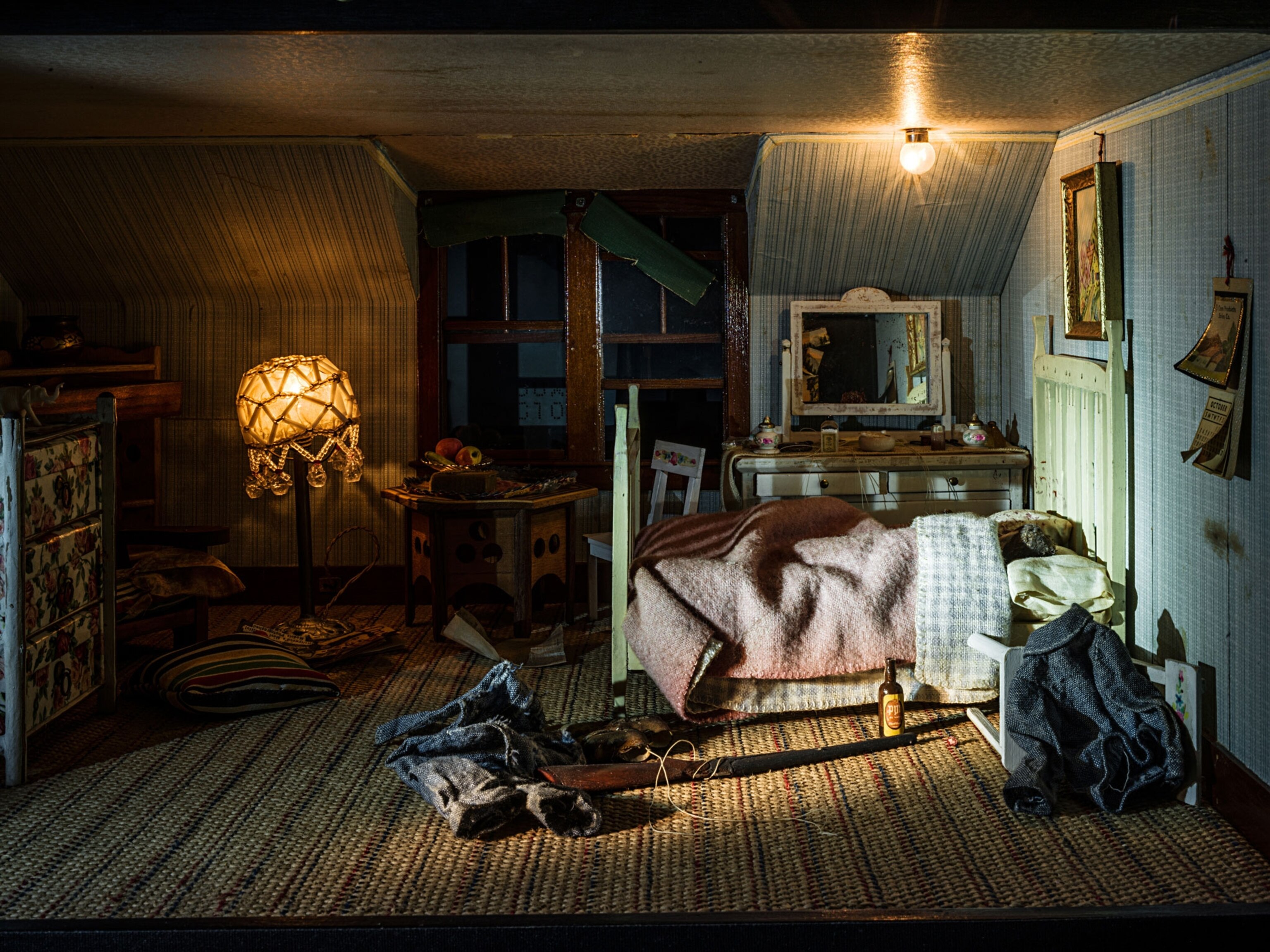 Peek Into Tiny Crime Scenes Built by an Obsessed Millionaire