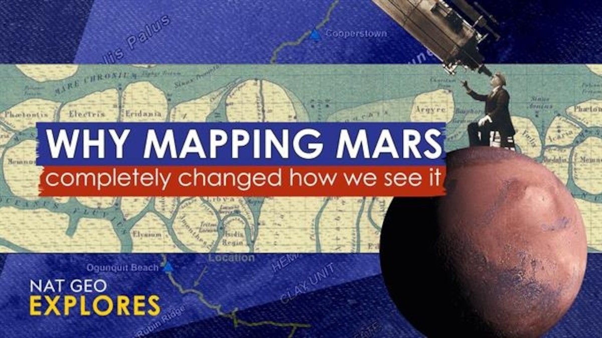 How these feuding map-makers shaped our fascination with Mars ...