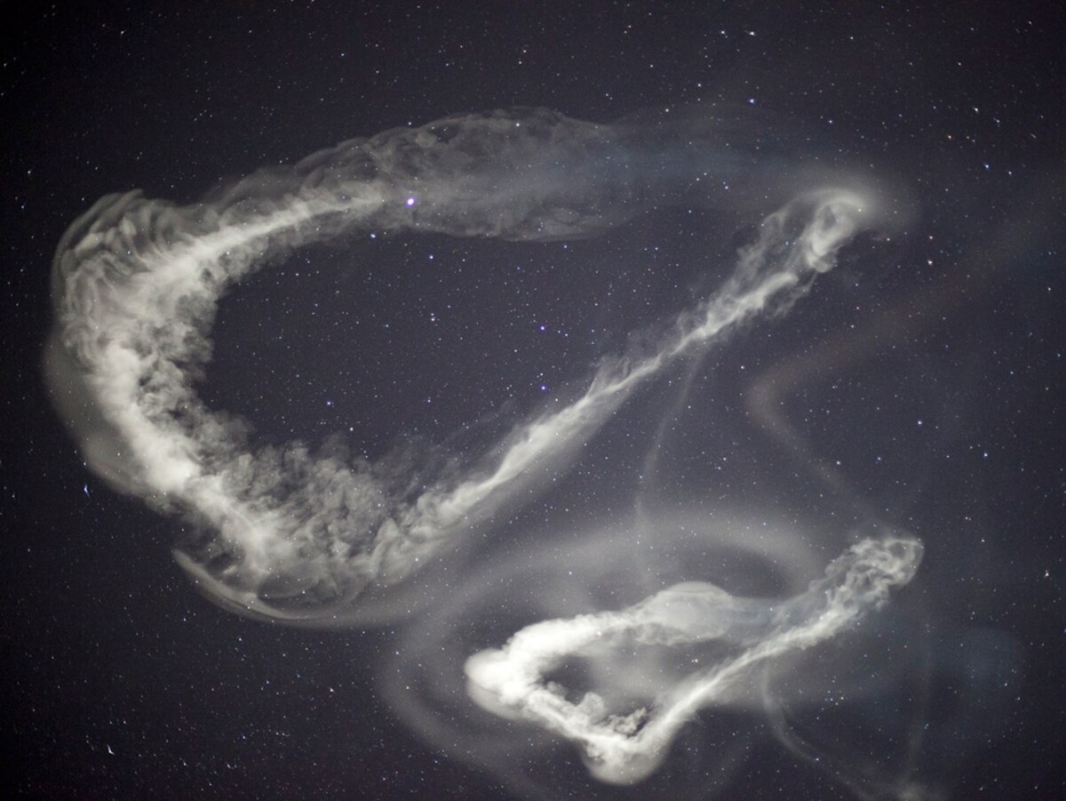 Photos: NASA Rockets Make Weird Clouds Near Edge of Space