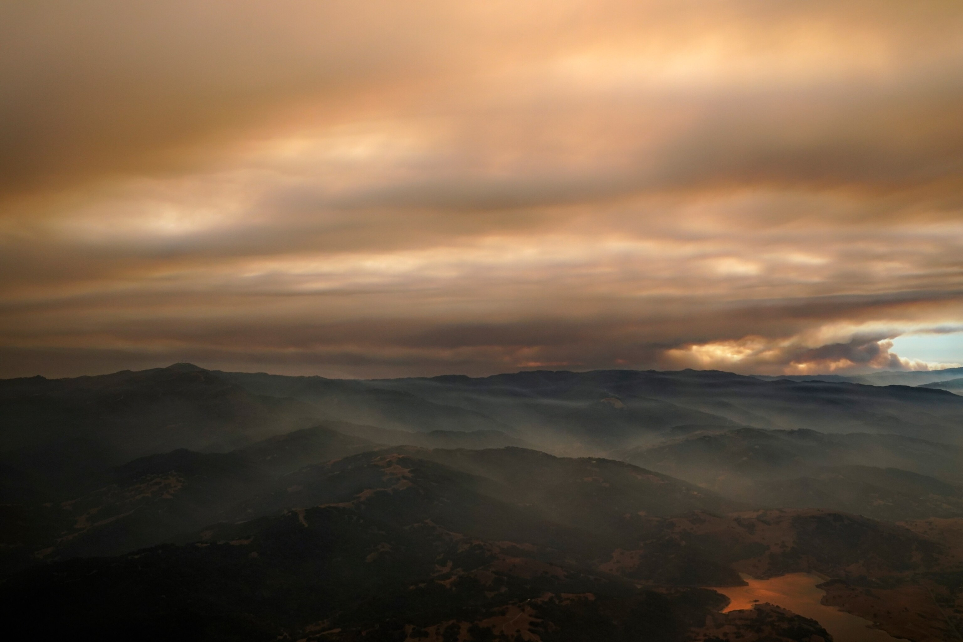 In lightning-struck California, the smoke is now scarier than the pandemic