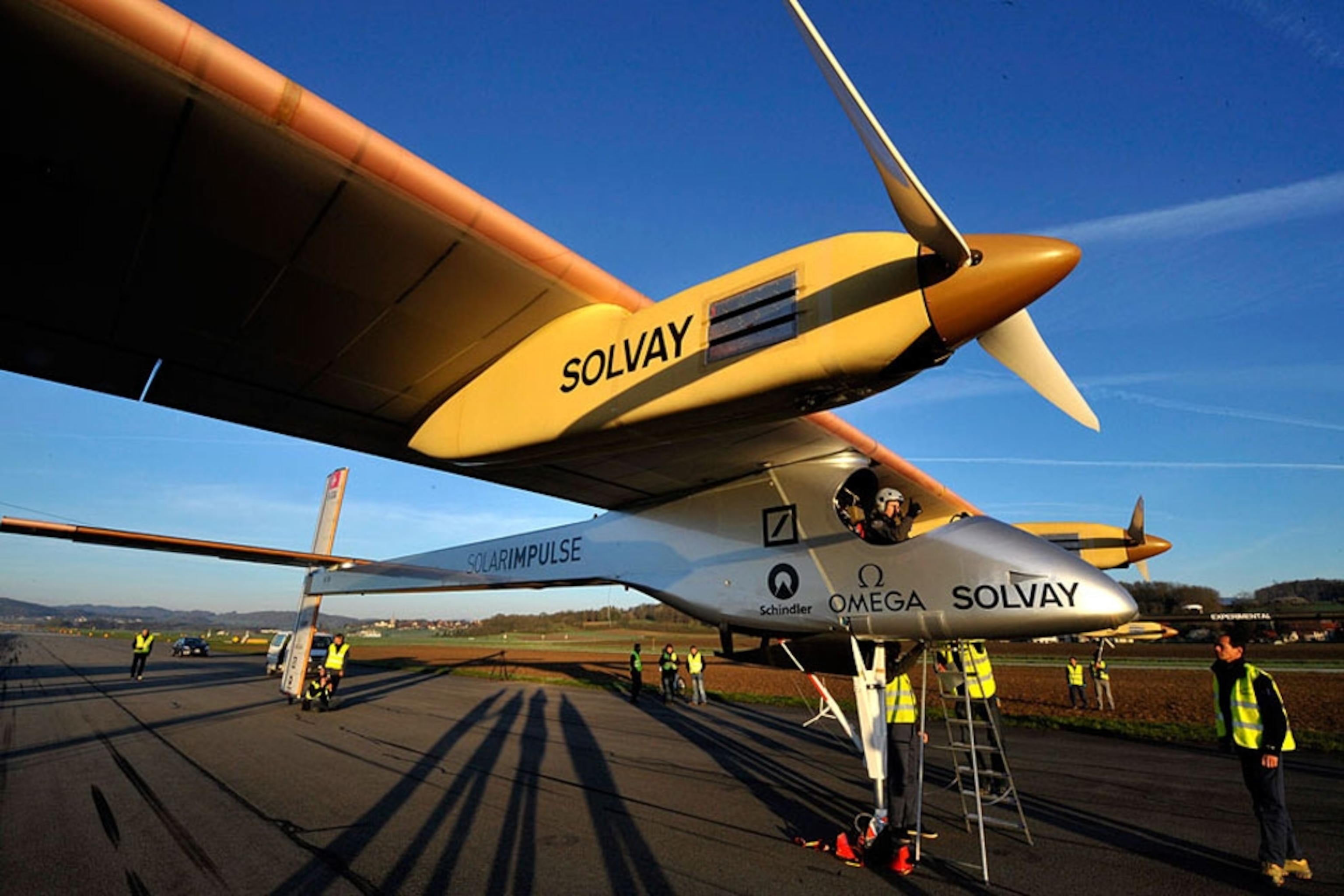 Pictures: Solar Plane Completes First Intercontinental Flight