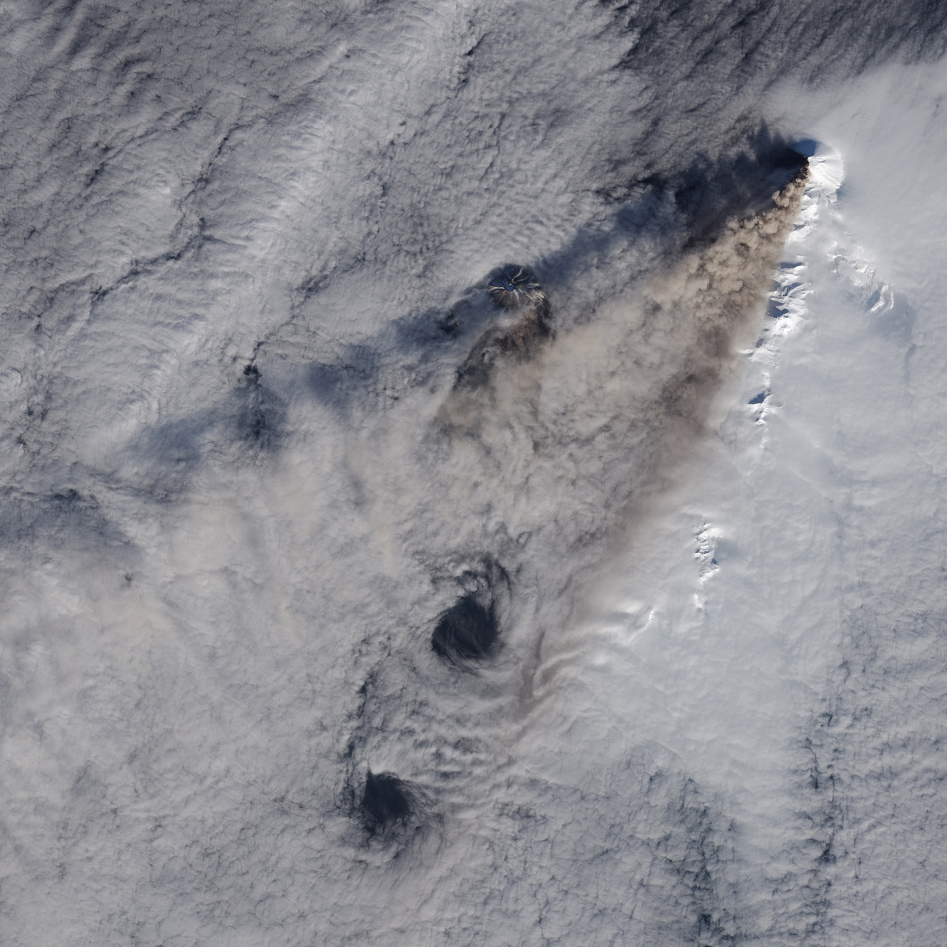 Week's Best Space Pictures: A Giant Erupts, a Glacier Spills, and Janus ...
