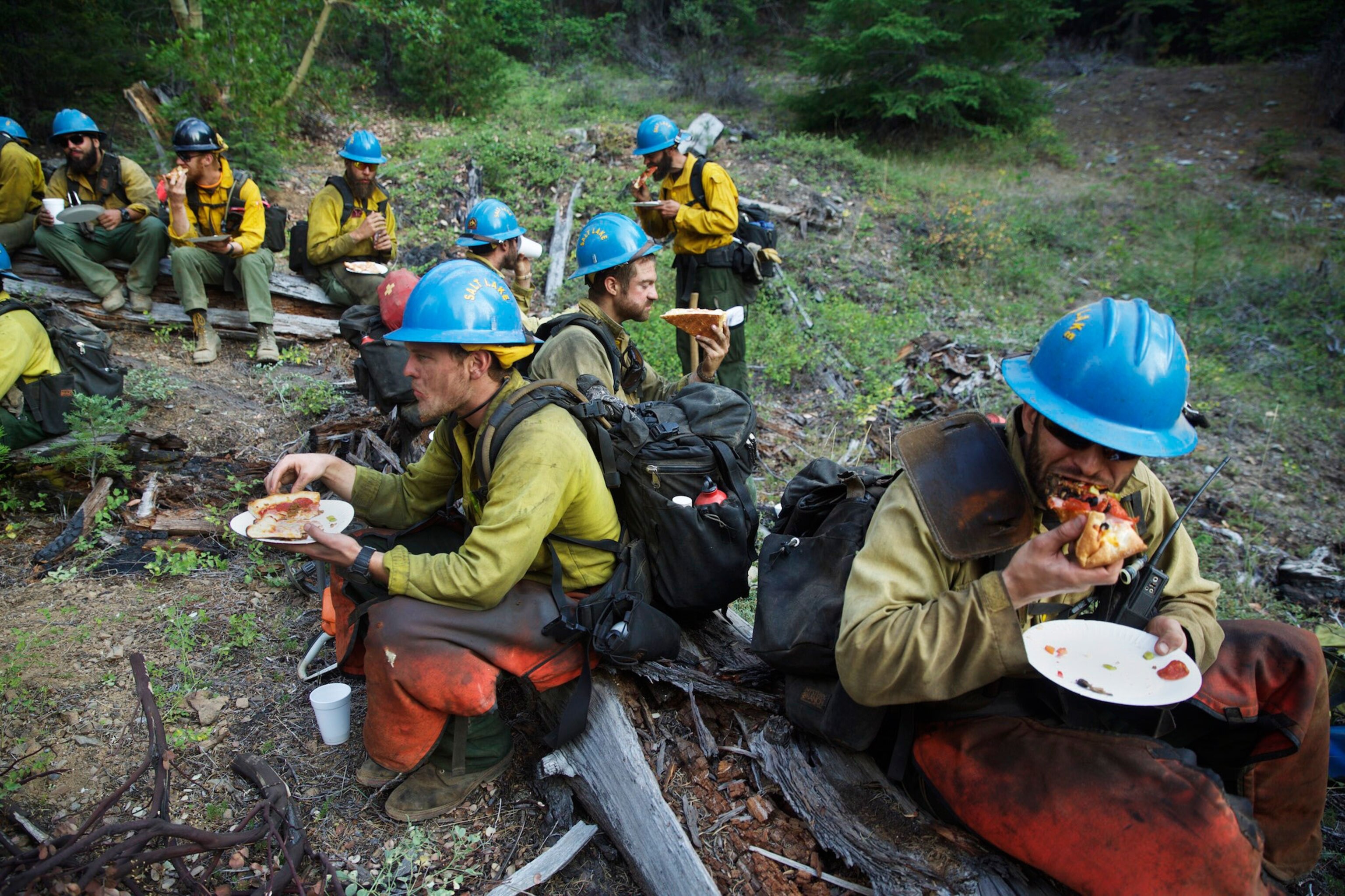 Gritty, Dirty, and Dedicated: Portraits of Wildland Firefighters