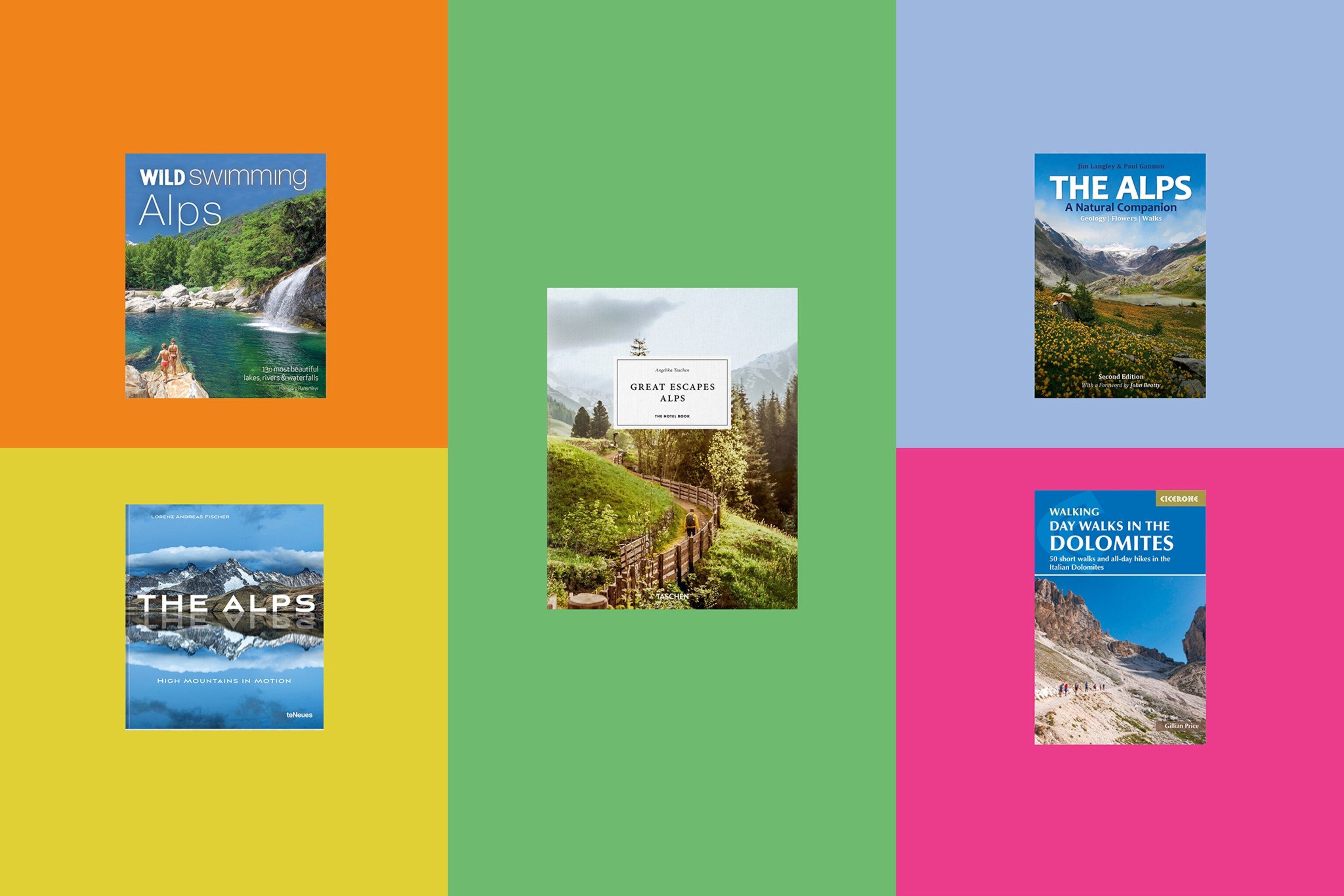 5 of the best books to guide you around the Alps