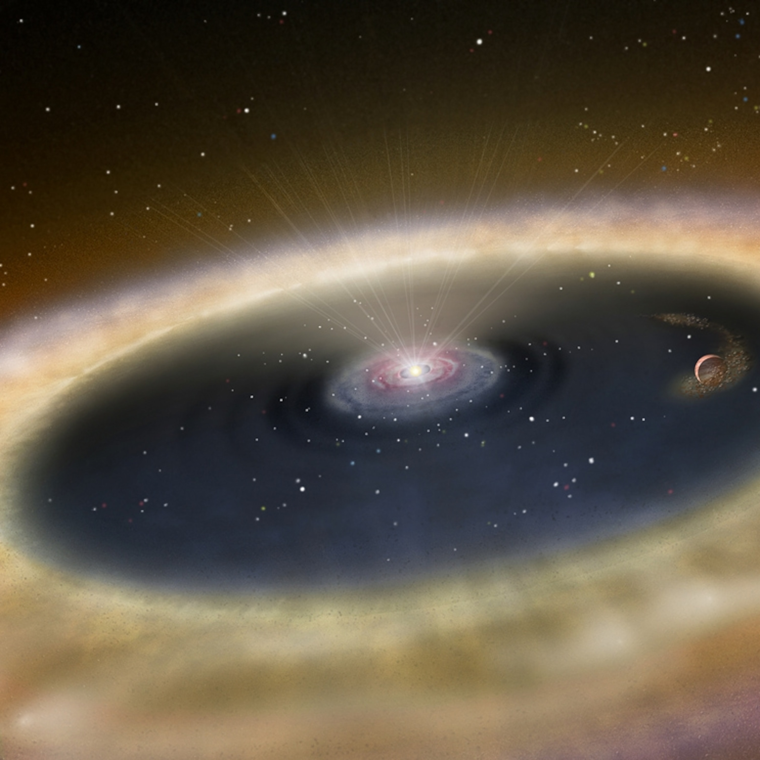 Inside A Gas Giant