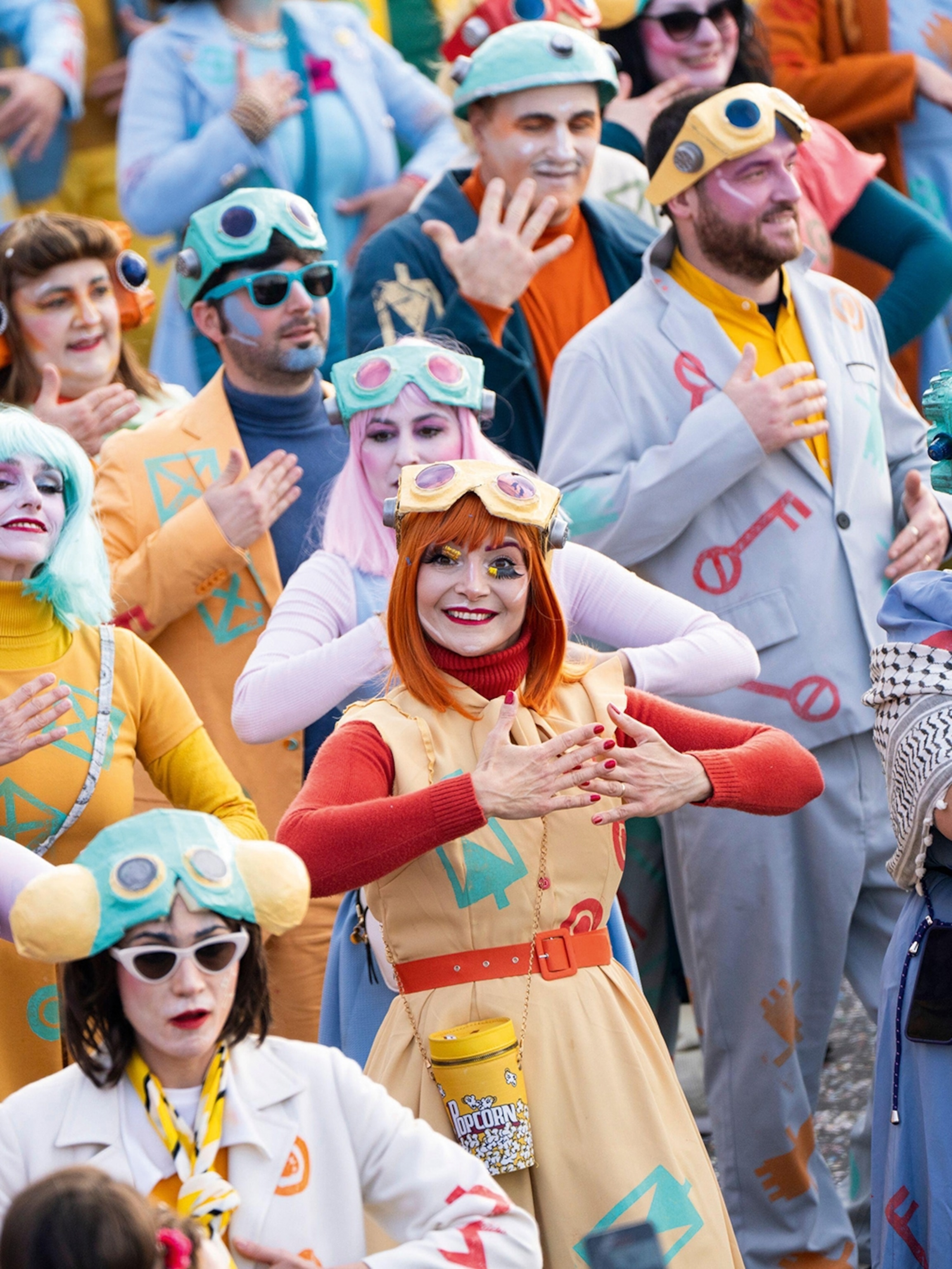 Italian Carnival Characters Stenterello, Traditional Carnival
