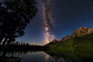 Milky Way Galaxy Real Photo