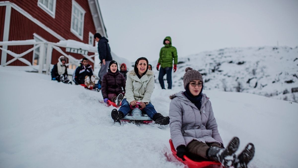 See What Life Is Like for Refugees Above the Arctic Circle | National ...
