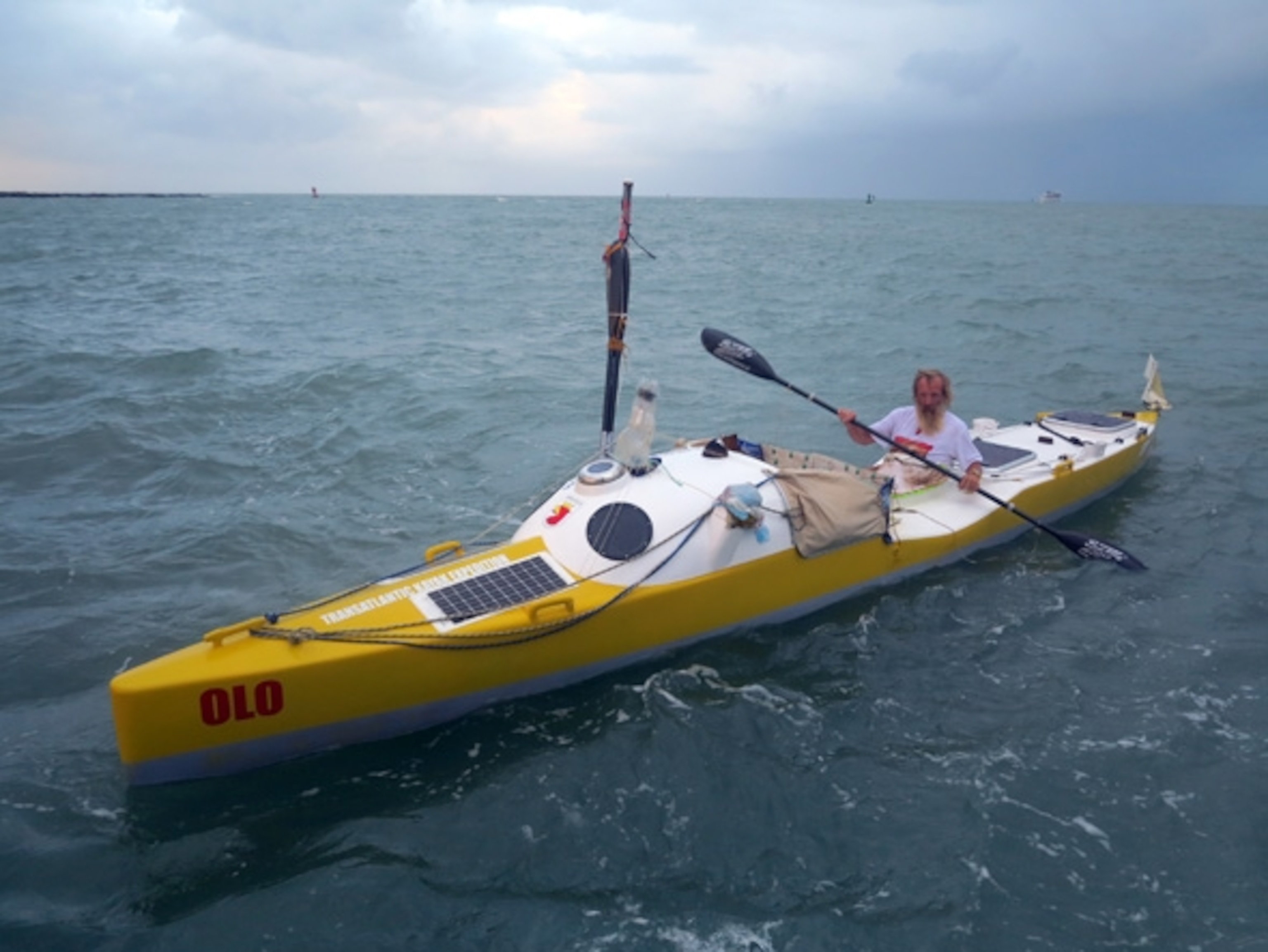 67-Year-Old Transatlantic Kayaker’s Goal Achieved, Expedition Continues
