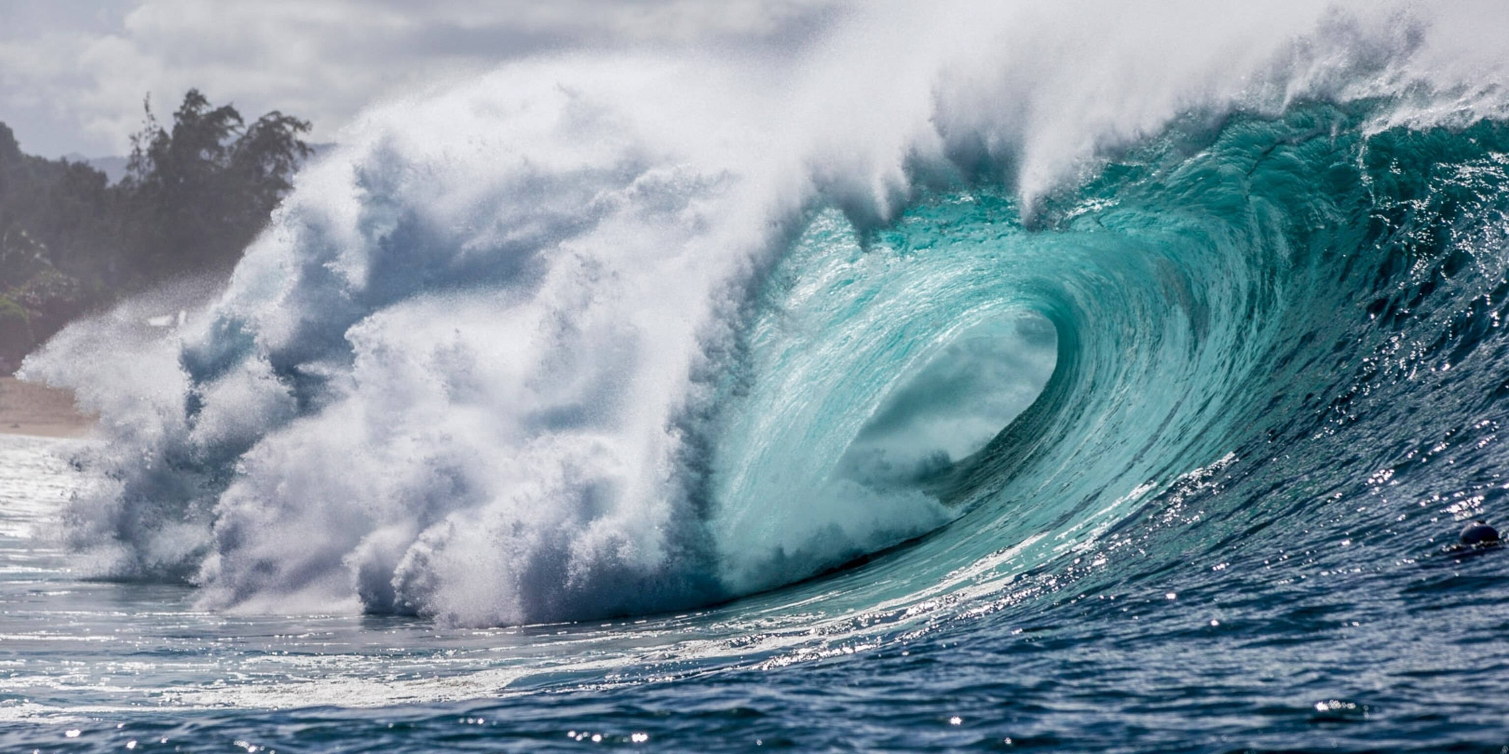 People Surfing Tsunamis