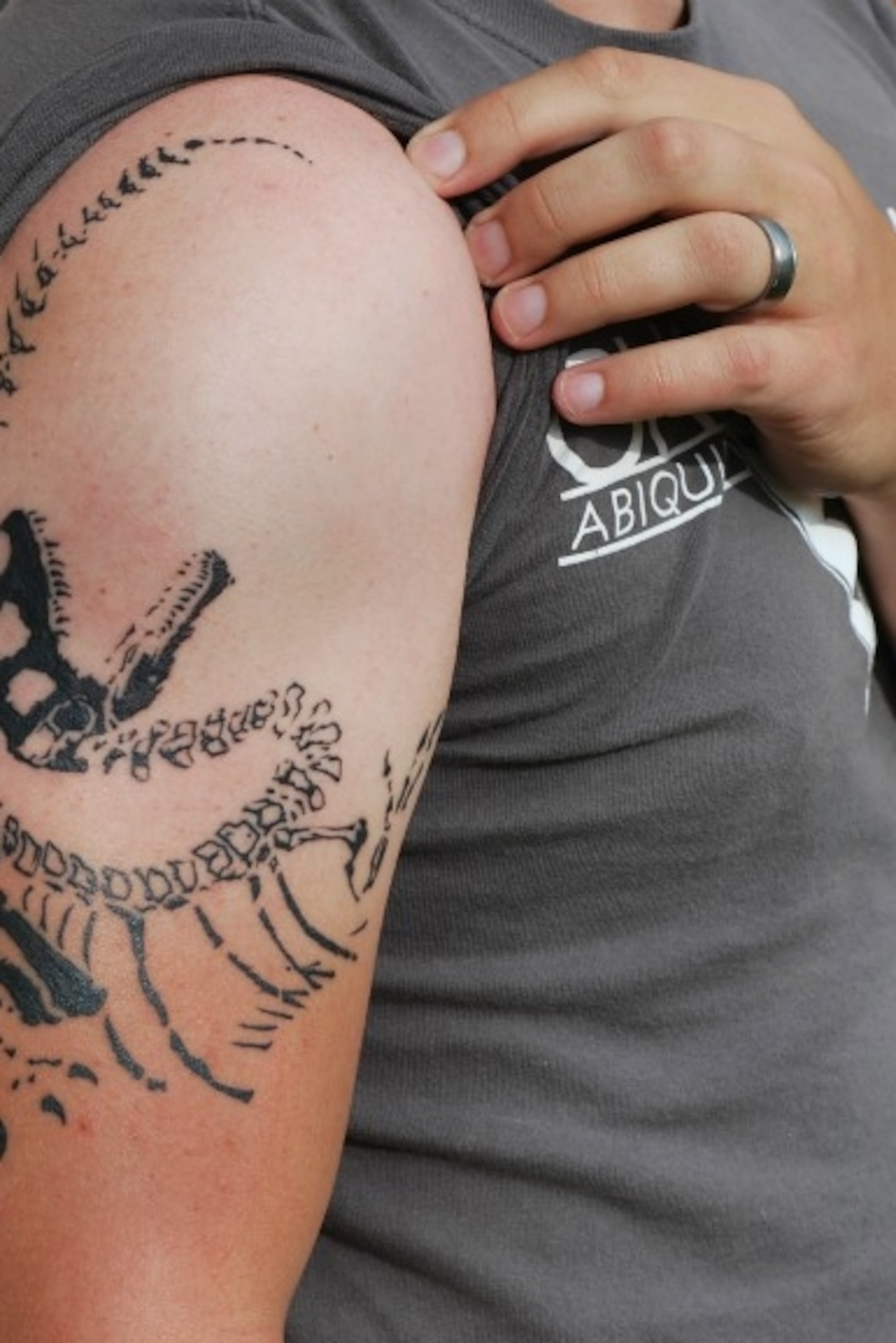 Dinosaur Skeleton Tattoo