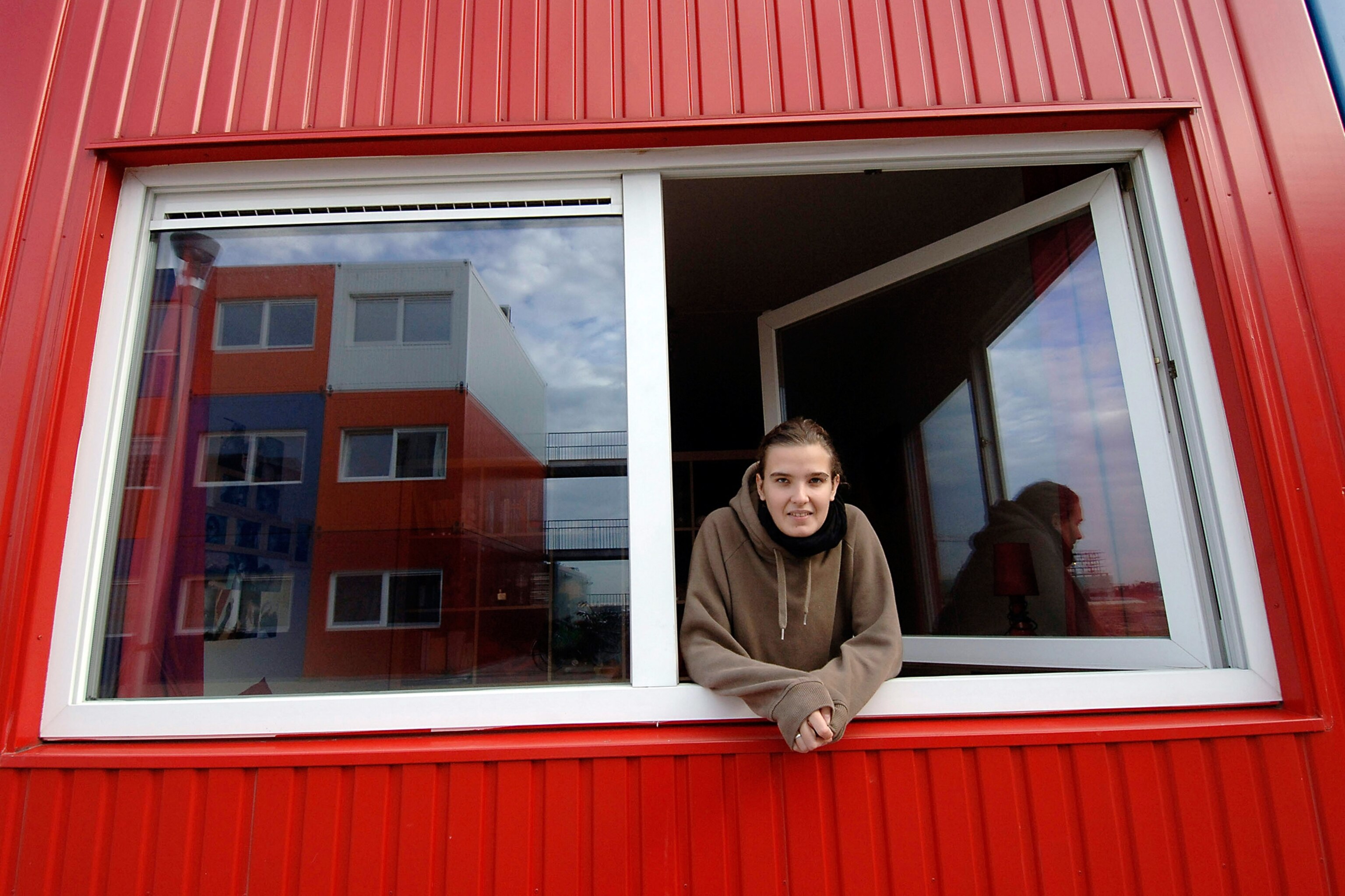 Pictures: Amsterdam's Lean, Green Shipping Container Homes