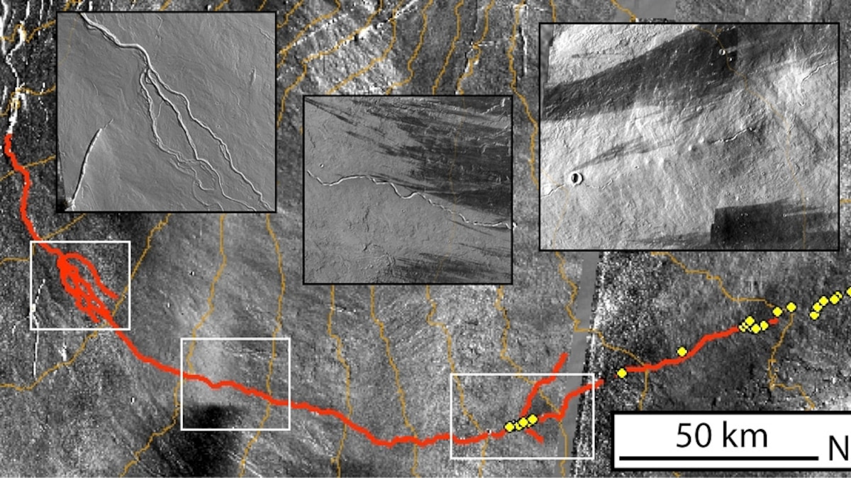 Lava, Not Water, Made Mars "Riverbed" | National Geographic