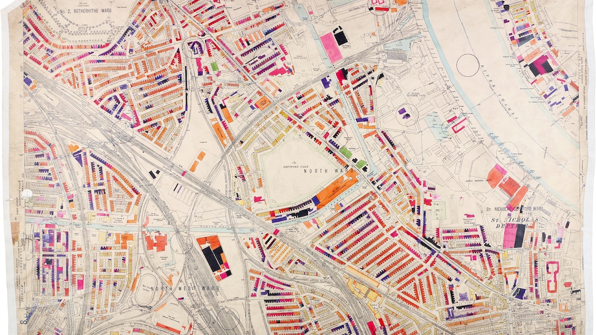Bomb-Damage Maps Reveal London’s World War II Devastation | National ...