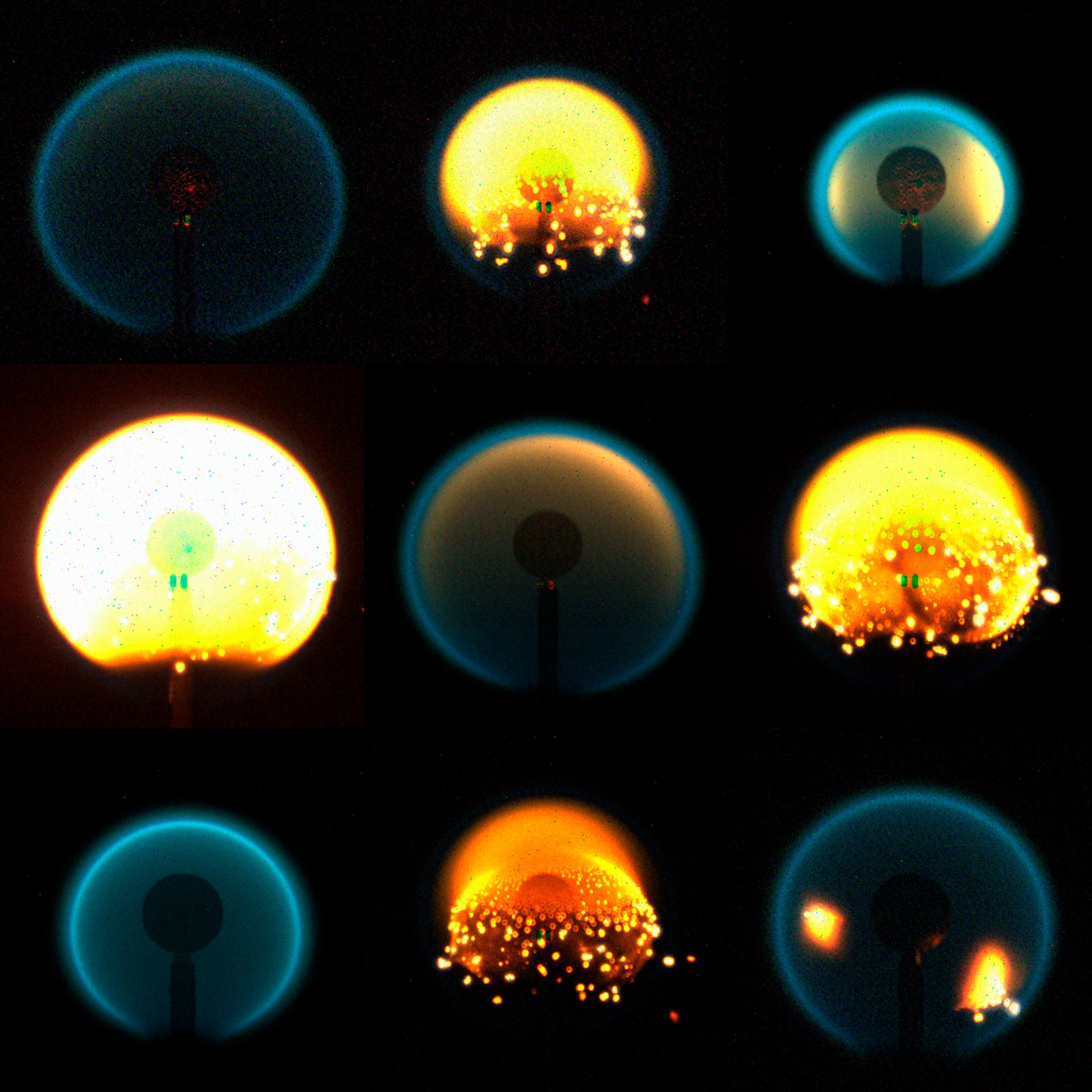 Flames in space are otherworldly—and tomatoes on Earth feel the heat