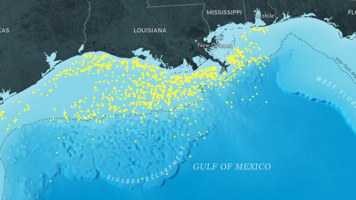 Sixty-Seven Years of Oil and Gas Drilling in the Gulf of Mexico ...