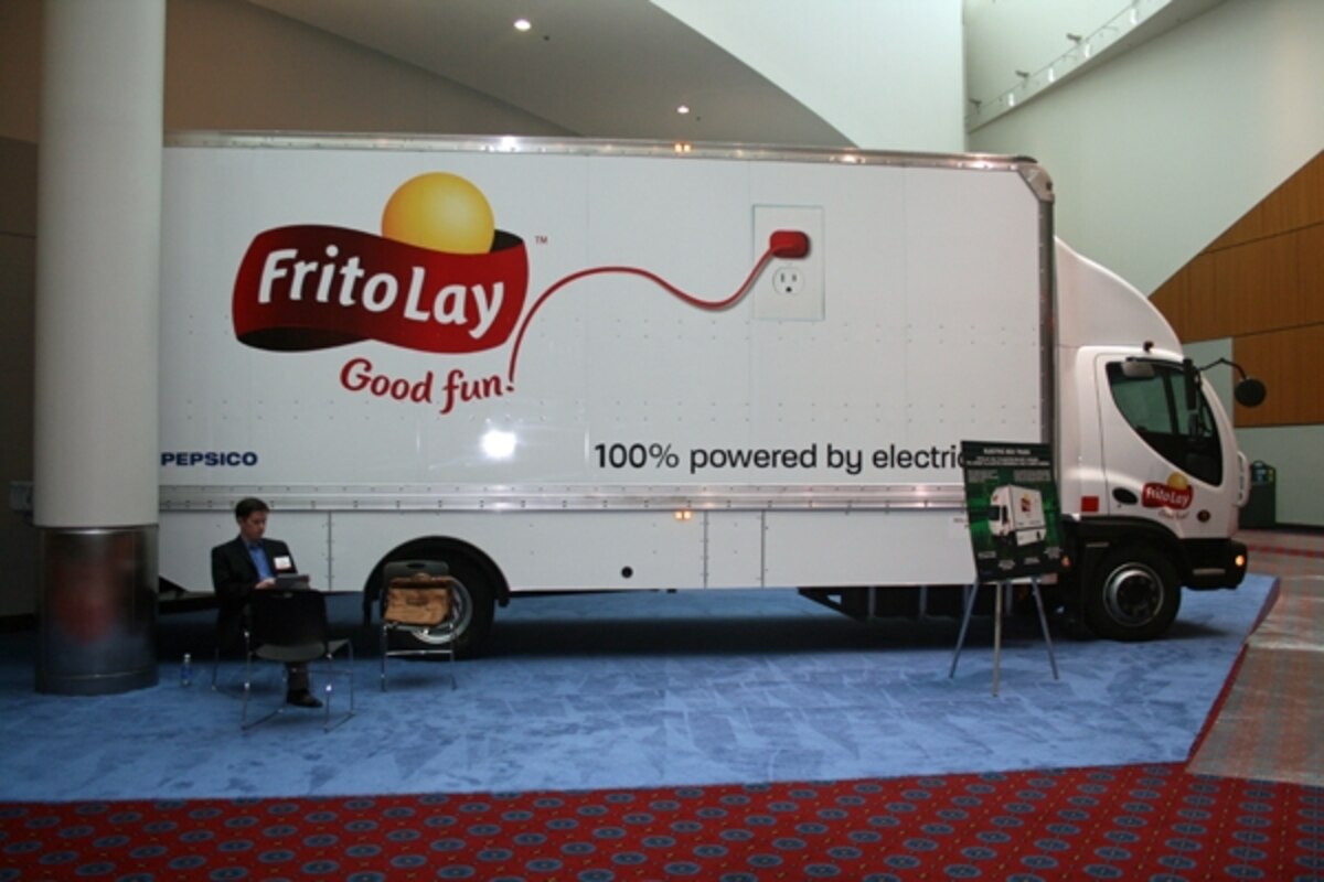Frito-Lay Electric Trucks Quieter Than a Doritos Crunch