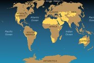 Map Of The Largest Deserts In The World Map Of The Largest Deserts In The World