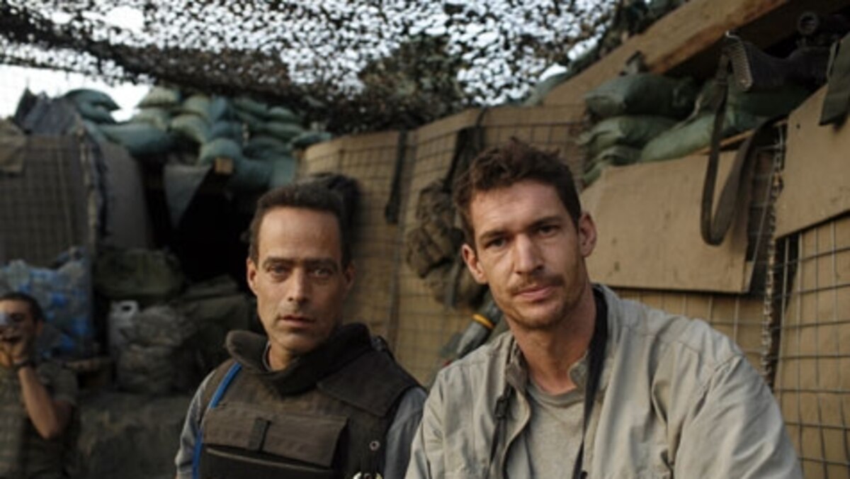 Restrepo: Sebastian Junger, Tim Hetherington Receive an Oscar ...
