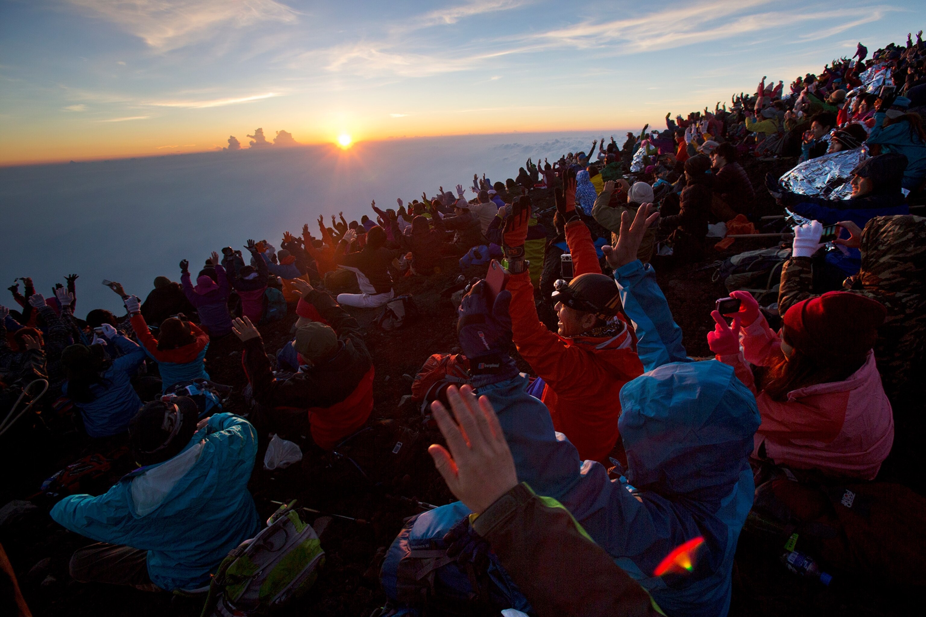 Why hundreds of thousands climb Mount Fuji every year