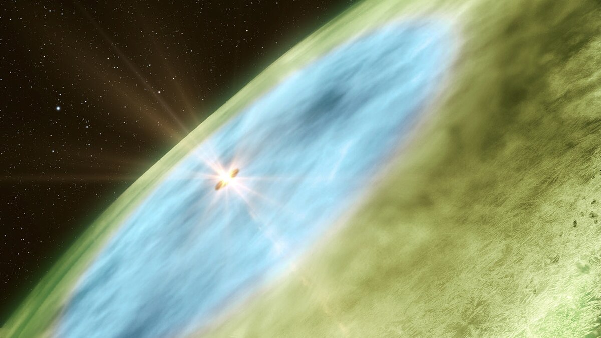 Snow Lines Around a Young Star | National Geographic