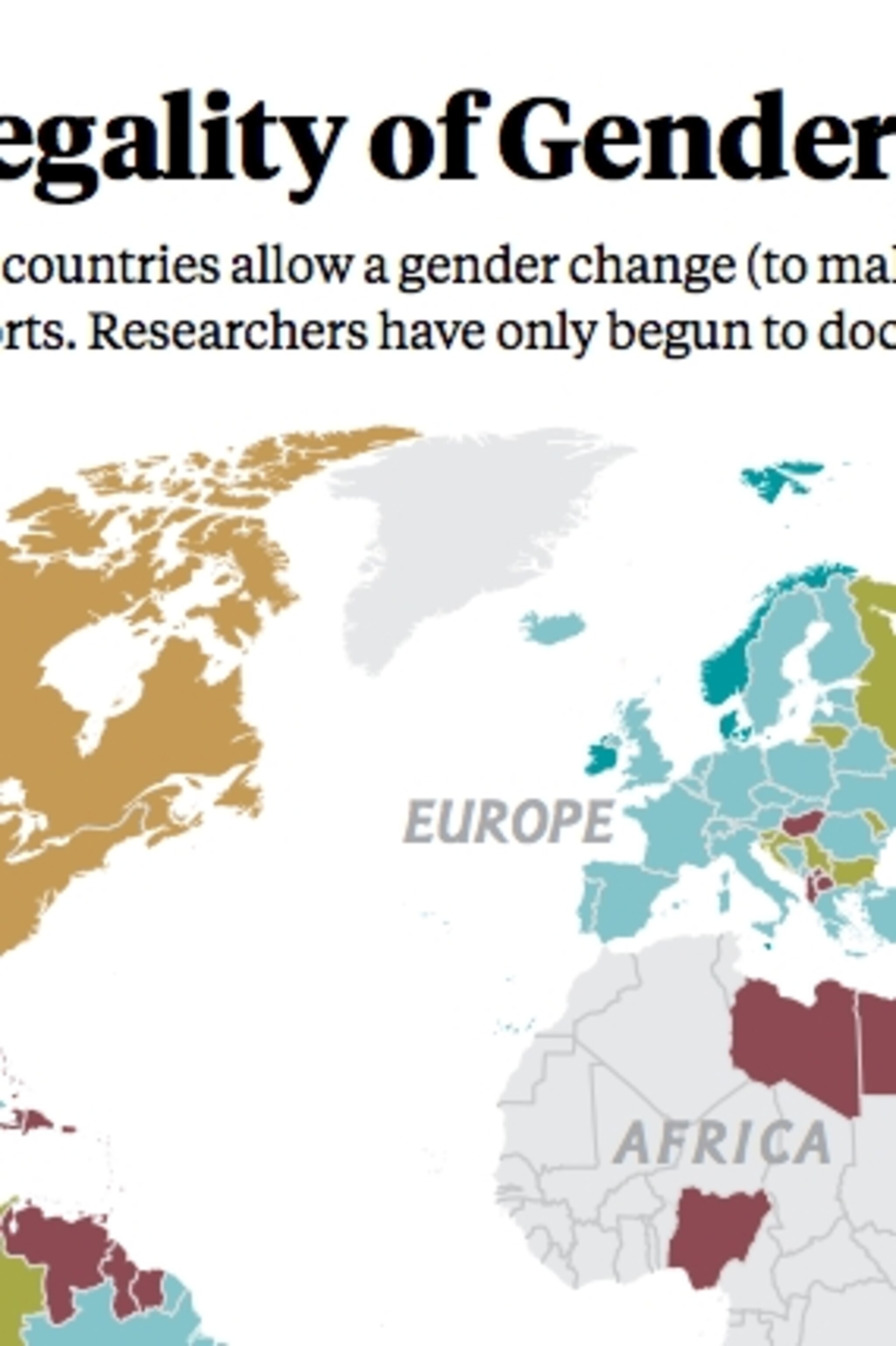 Gender Identity Map