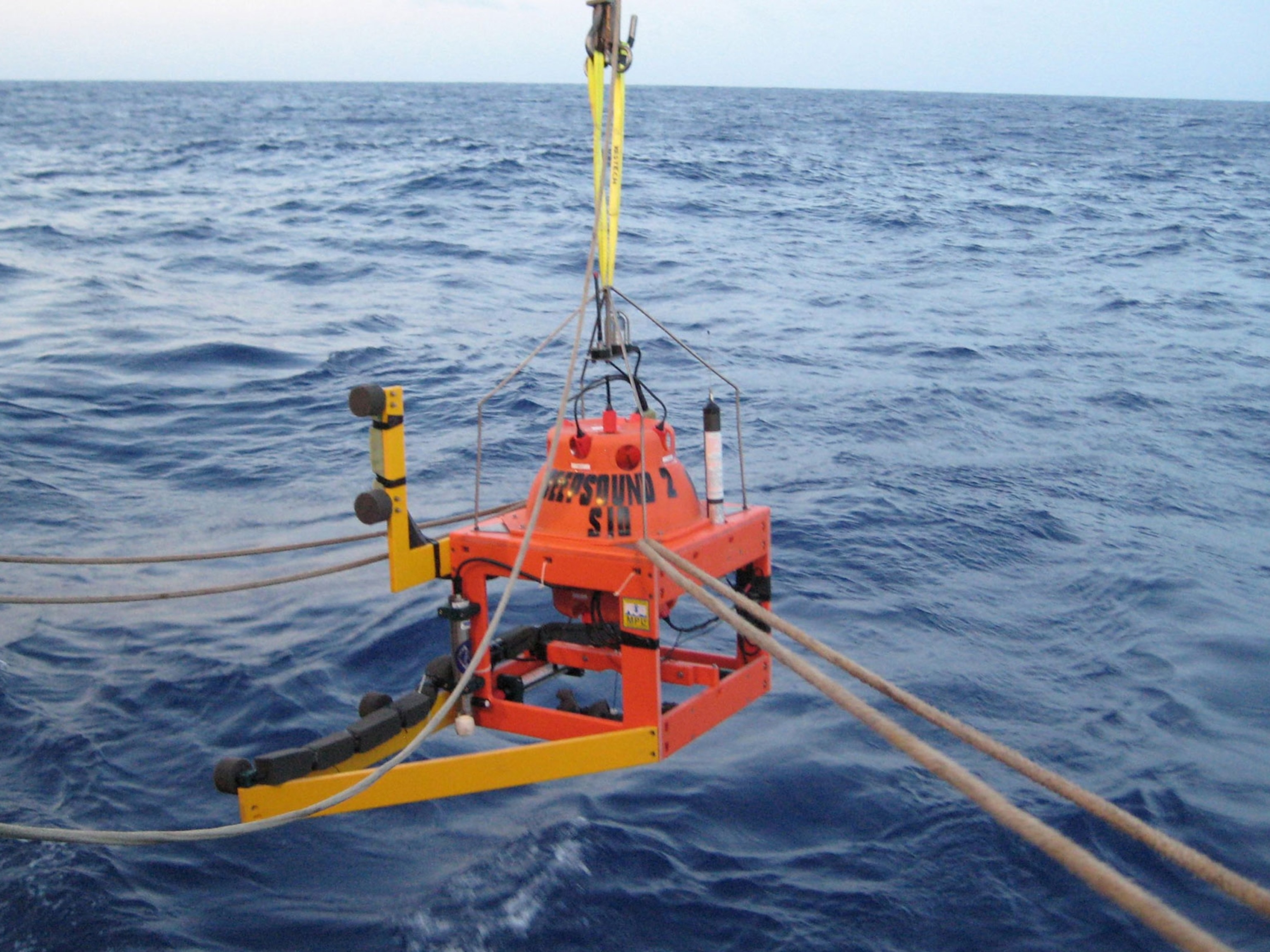 Accidental implosion yields new measurement for ocean's deepest point