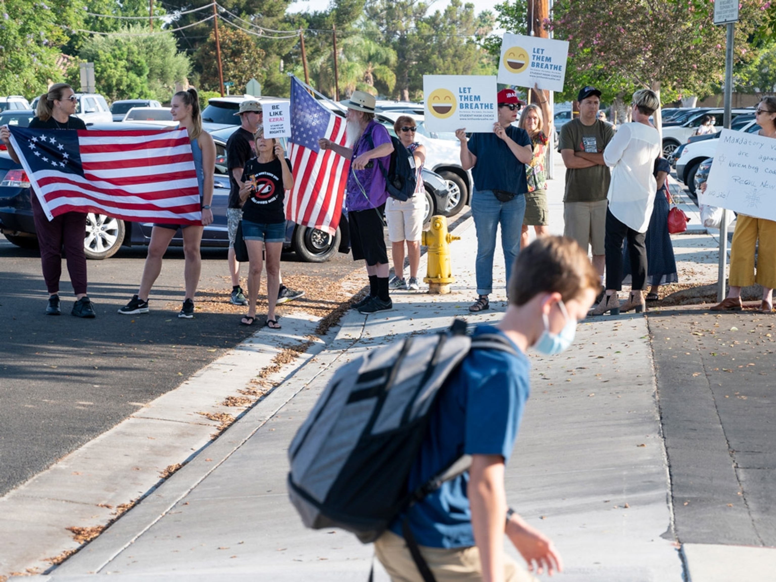 When COVID-19 controversy shows up in school