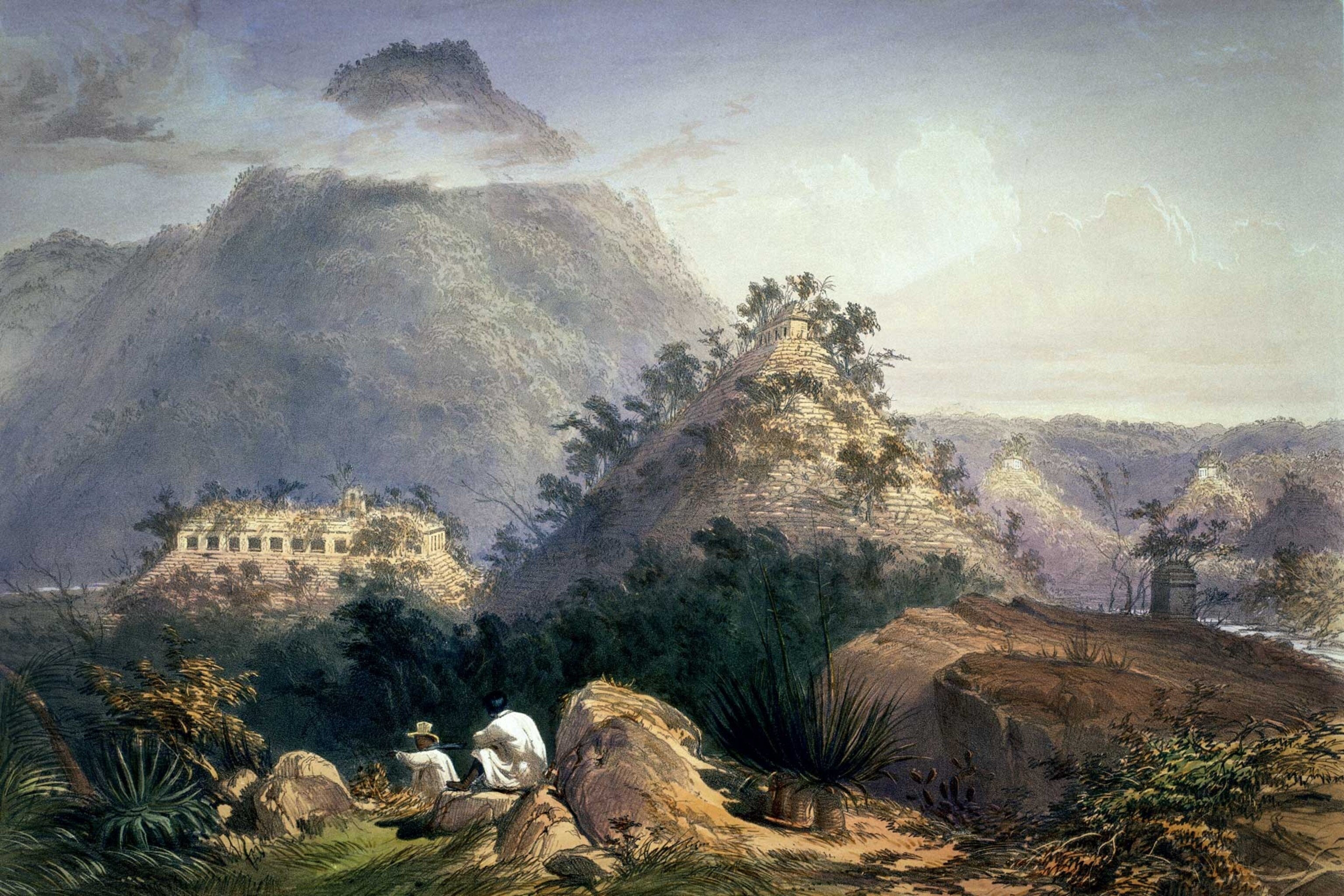 Ancient Maya civilization was first revealed by two 19th-century ...