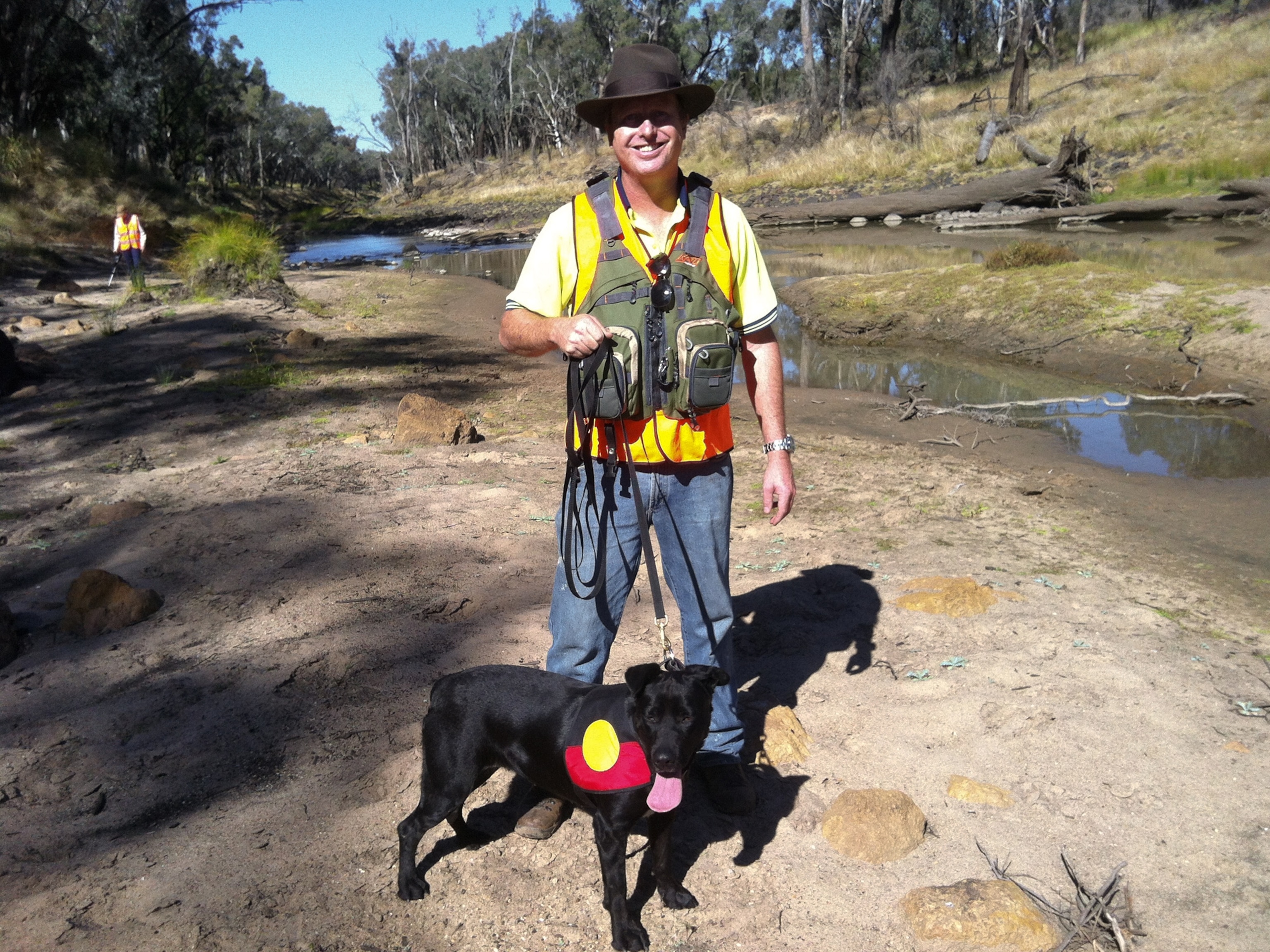 Meet Migaloo, World's First "Archaeology Dog"