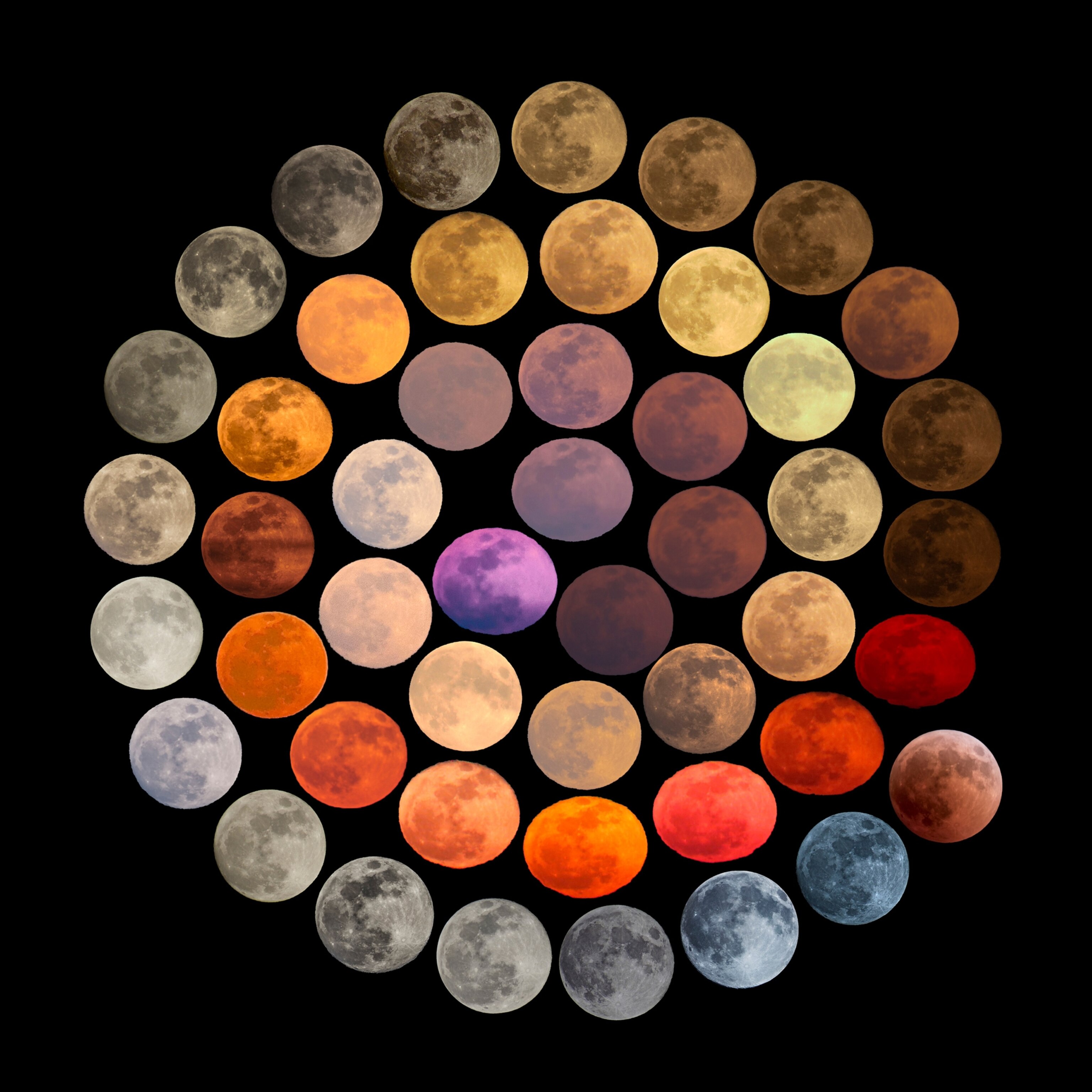 A purple moon? See 48 stunning lunar hues