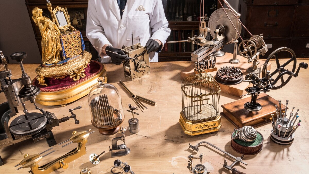 Antiquarian horologist Brittany Nicole Cox keeps timeless timepieces ...