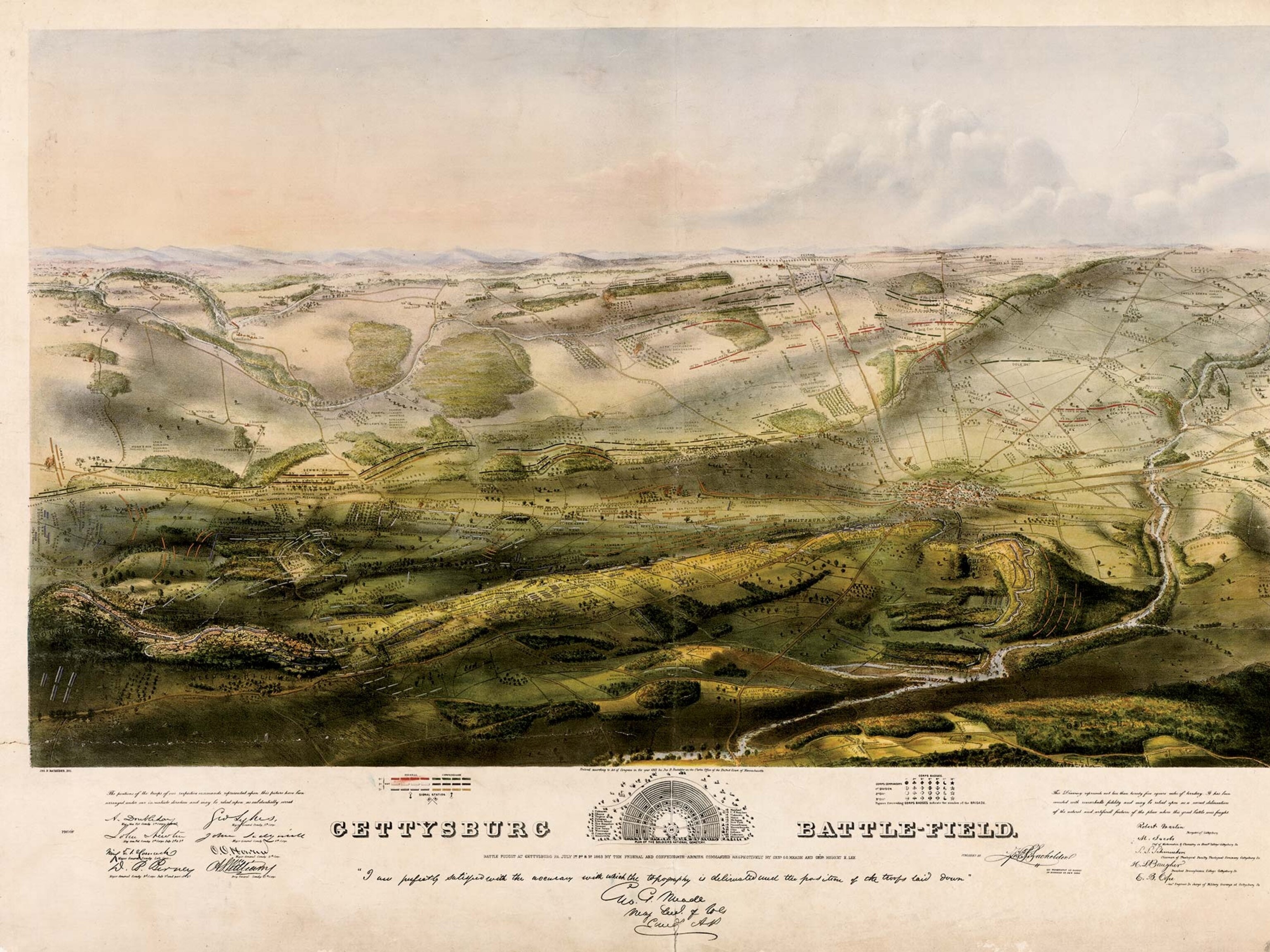 Gettysburg was no ordinary battle. These maps reveal how Lee lost the ...