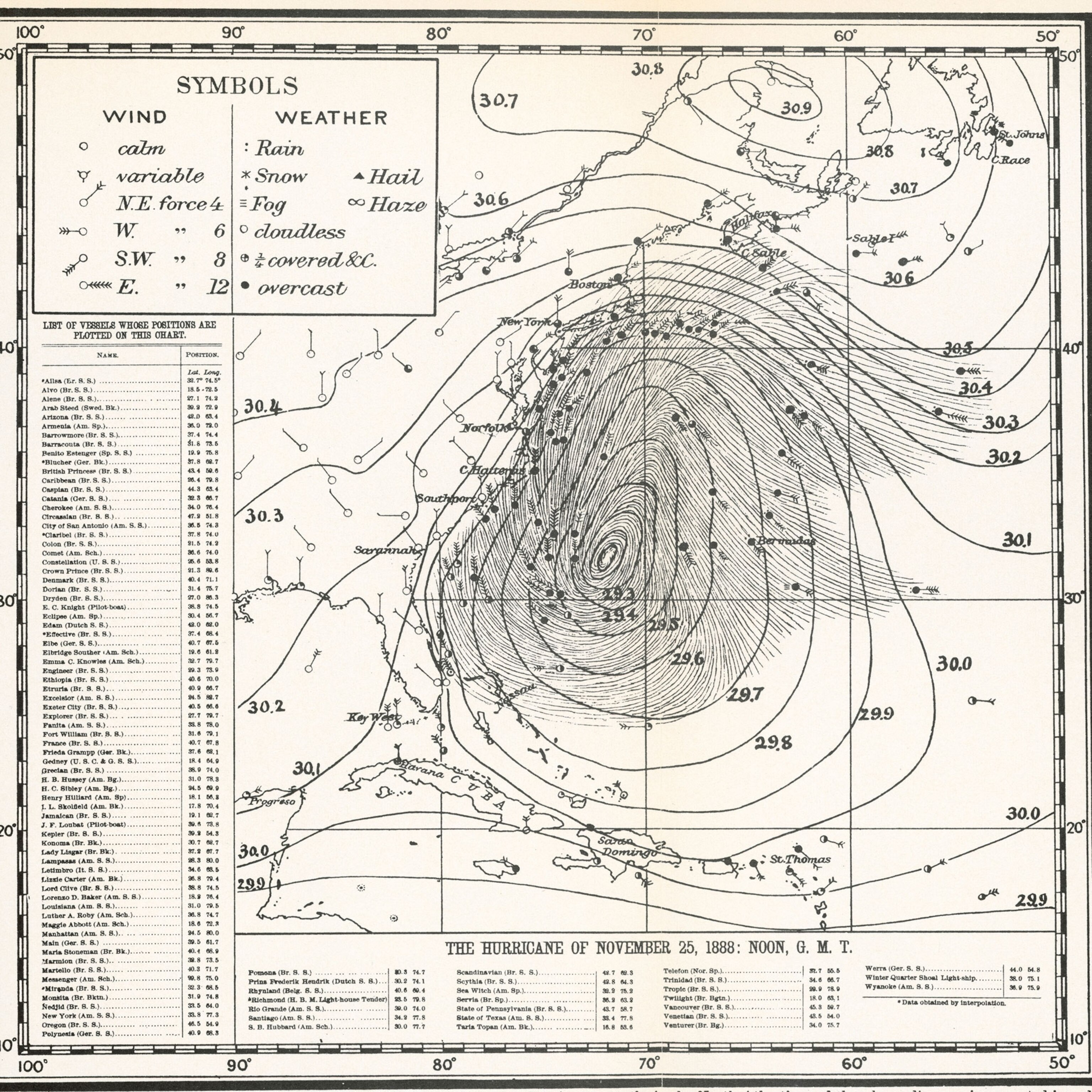 How National Geographic Has Mapped Hurricanes Over 130 Years