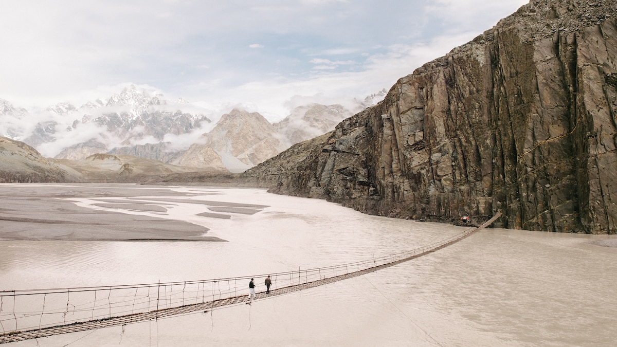 This bridge in northern Pakistan is a surreal span | National Geographic