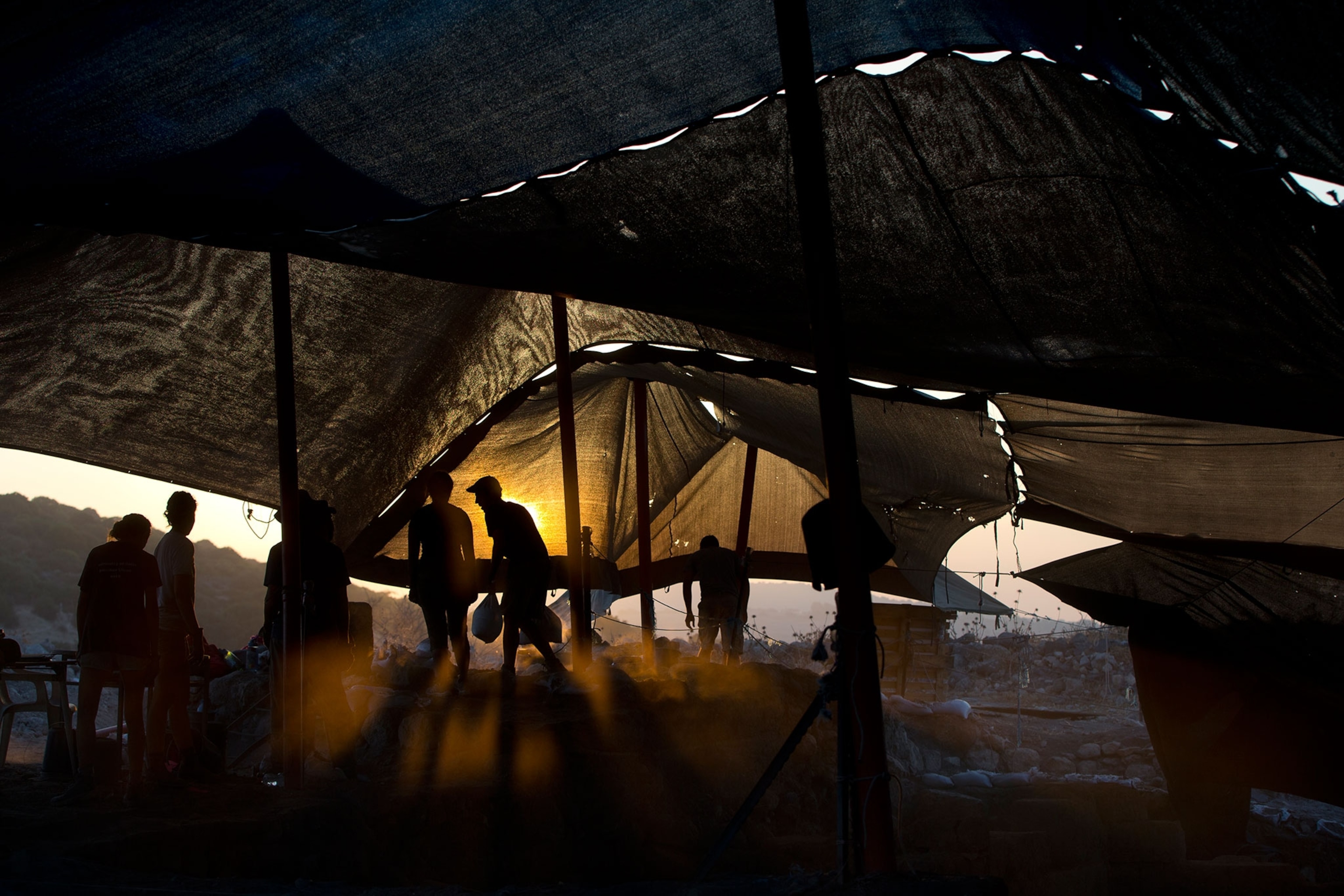 Bible Scenes Uncovered in Ruins of Ancient Synagogue