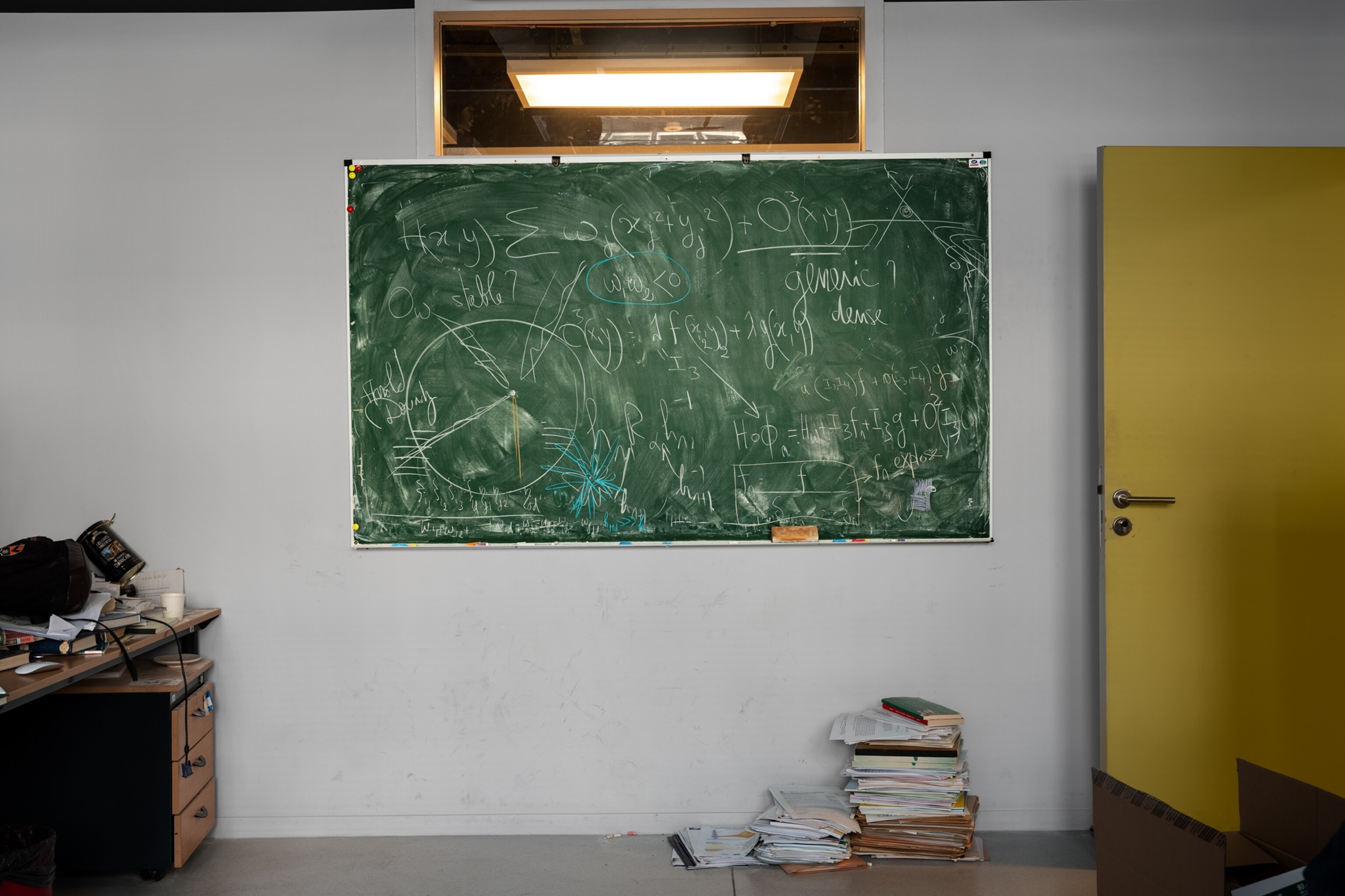 The timeless beauty of a mathematician’s chalkboard