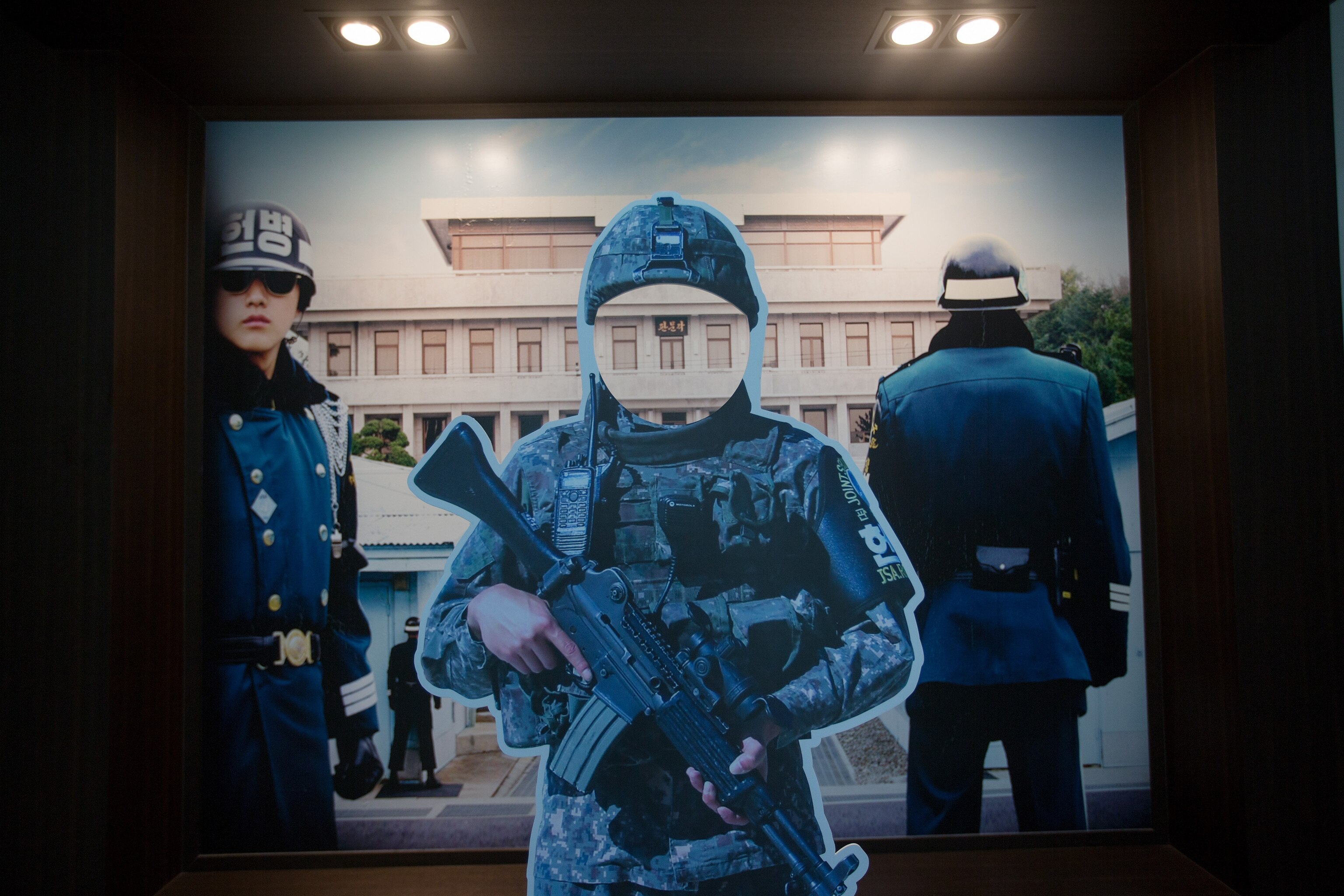 Pictures of the DMZ in South Korea and North Korea