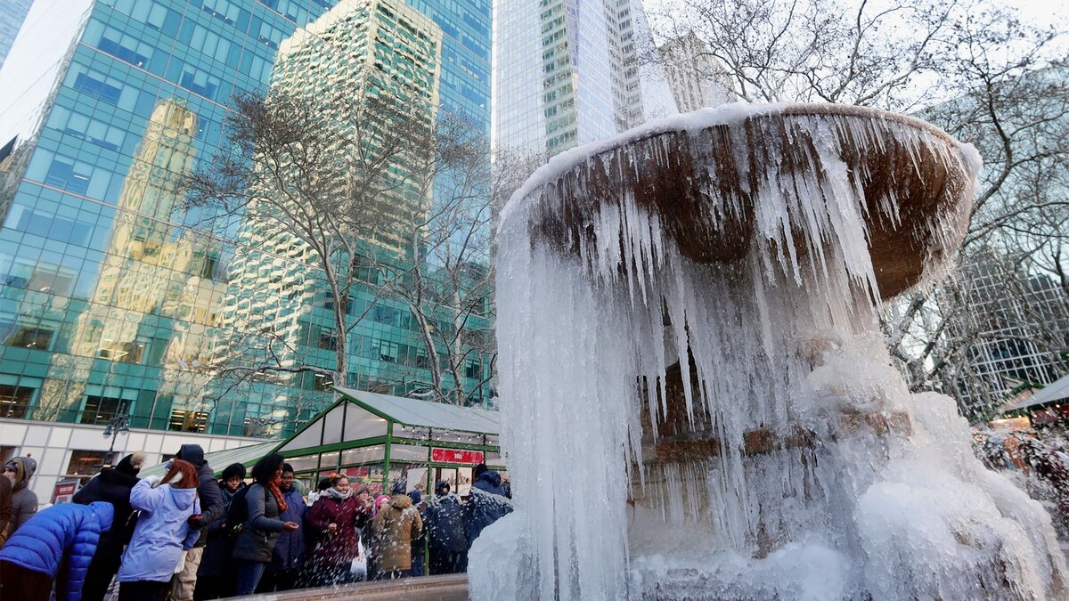 New Year’s Eve Cold Snap Strikes Eastern U.S. | National Geographic