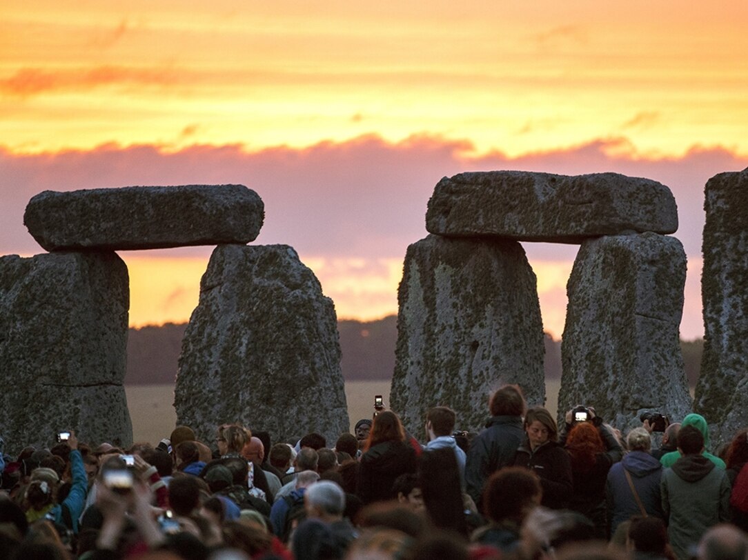 Stonehenge Solar System From Above