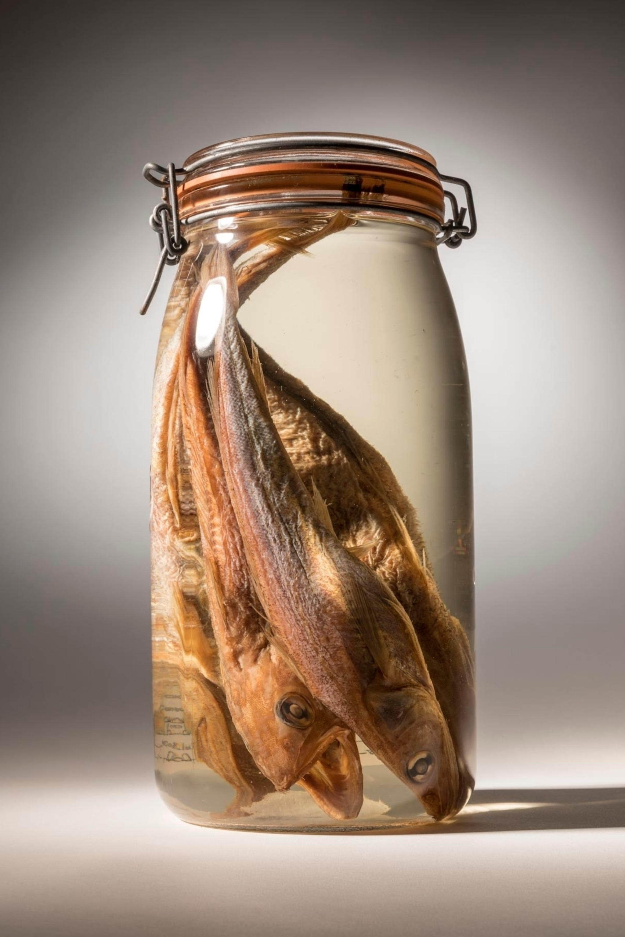 These surreal jarred fish tell an urgent story of extinction