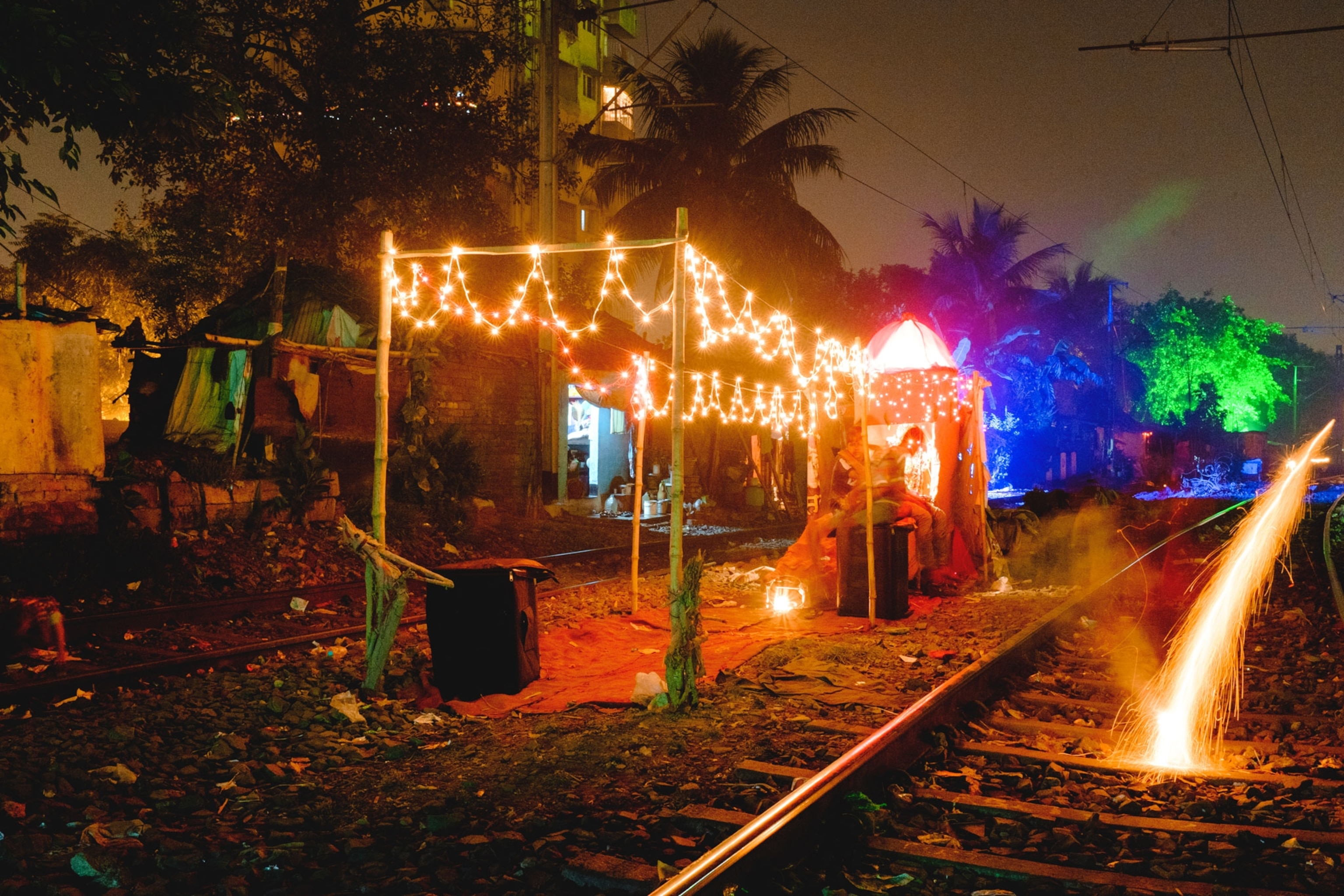 A Festival of Lights Brings Beauty to India's Urban Slums | National ...