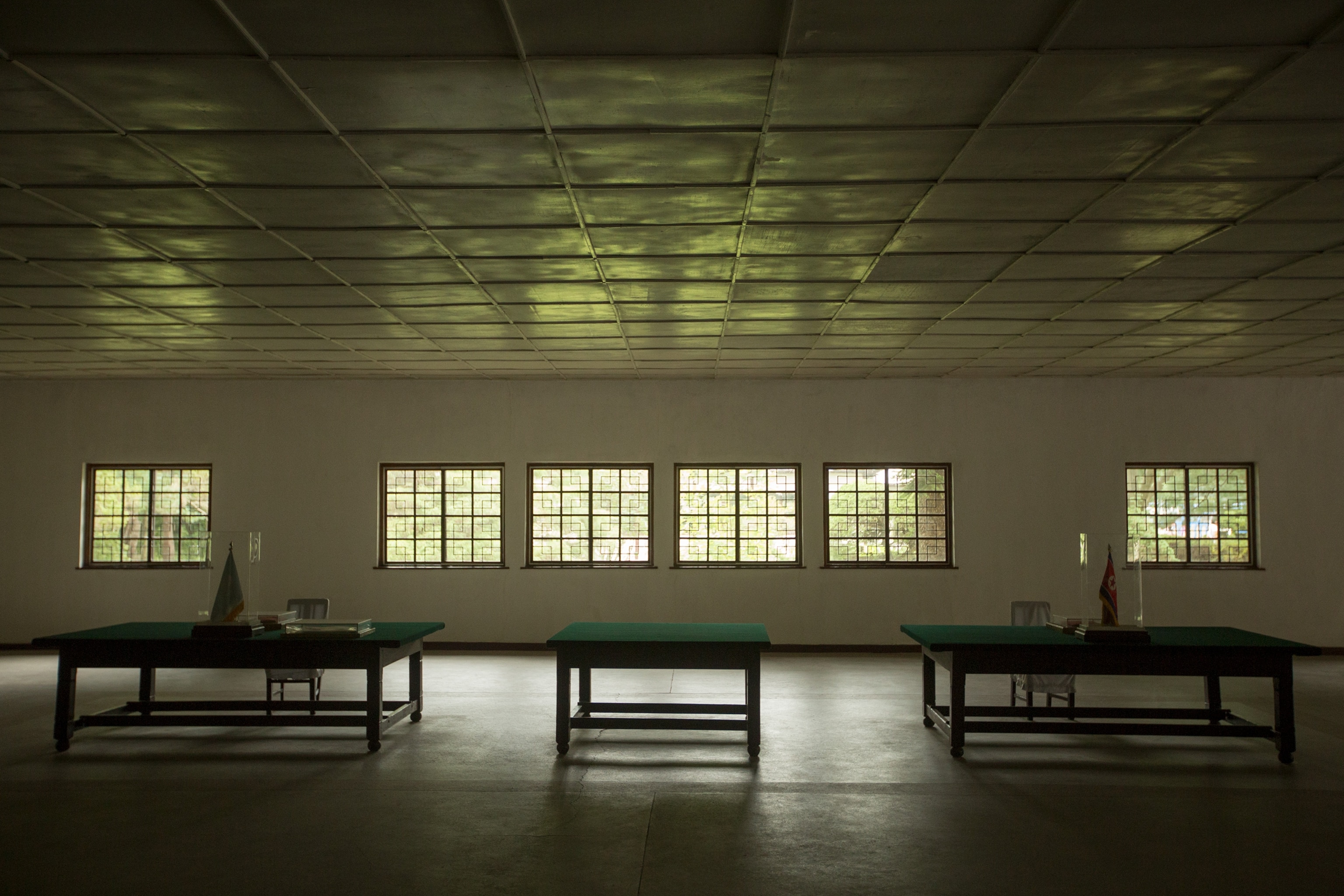 Pictures of the DMZ in South Korea and North Korea