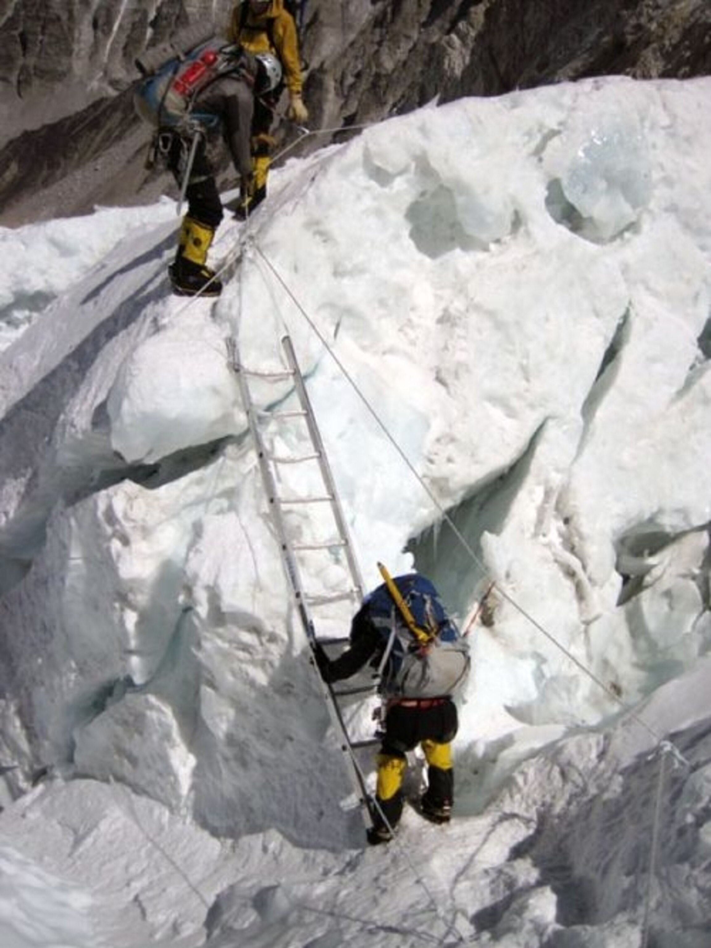 Everest 2011: Camp 1, Western Cwm, More High-Wire Ladder Acrobatics ...