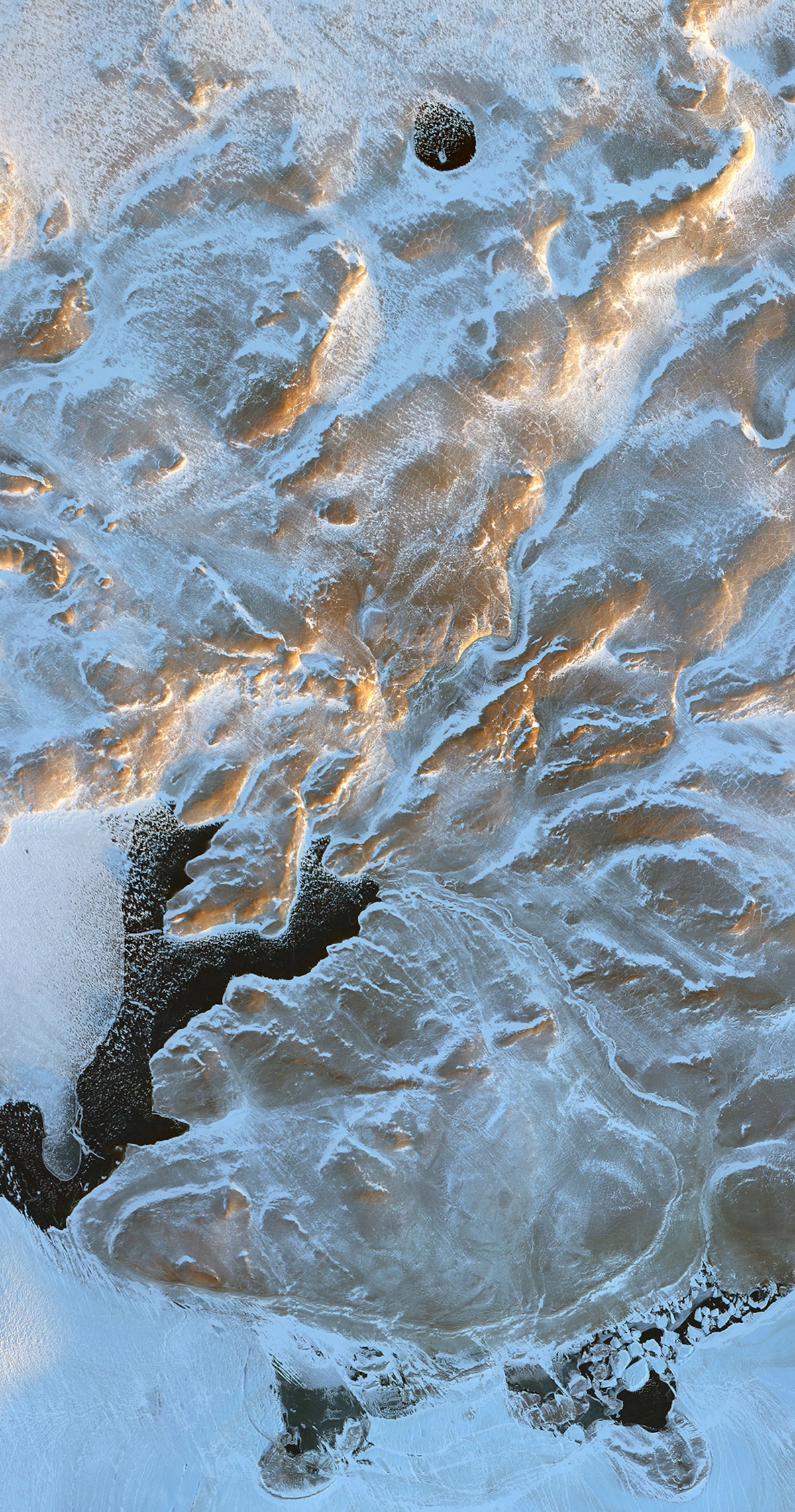 Week’s Best Space Pictures: Frozen Fractals Crisscross Mars | National ...