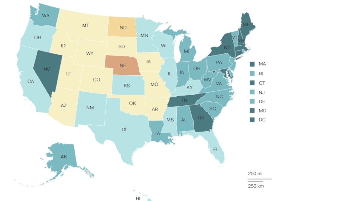 These 13 U.S. States Saw Carbon Pollution Go Up Over a Decade ...