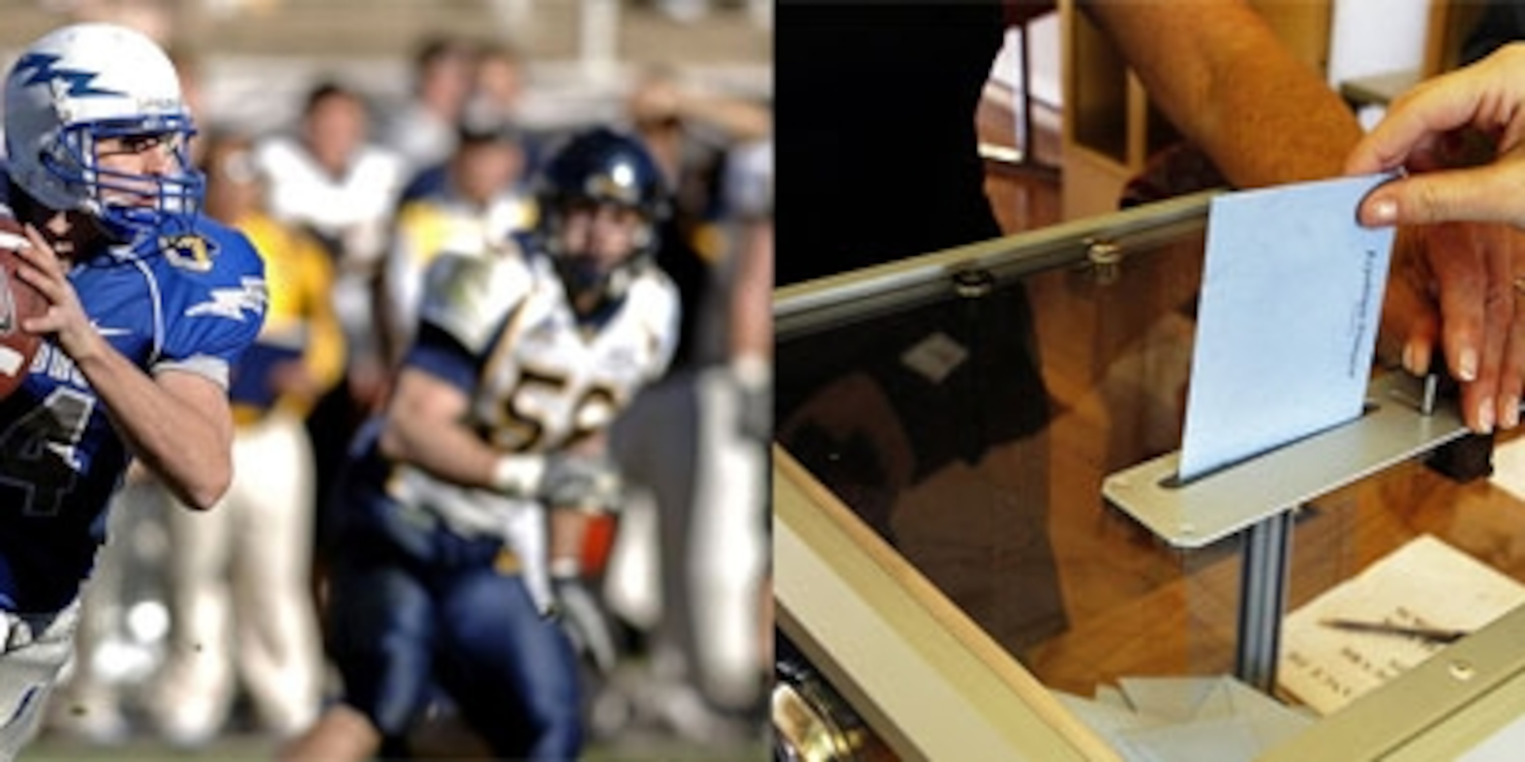 Sports results can affect election results