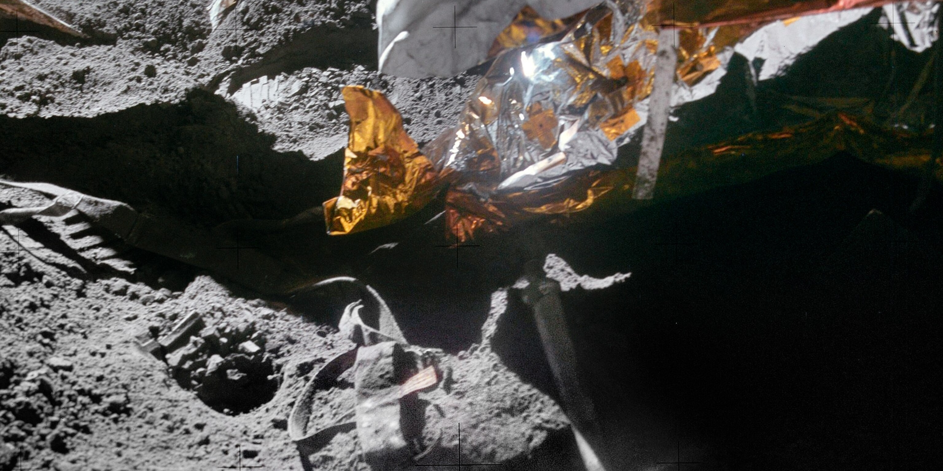 Magnification Module Apollo Moon Rock