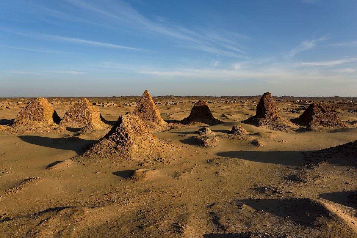 Dive beneath the pyramids of Sudan's black pharaohs