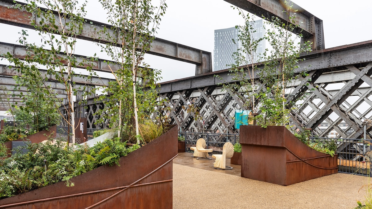 Garden in the sky: why you should visit Manchester's new elevated park ...